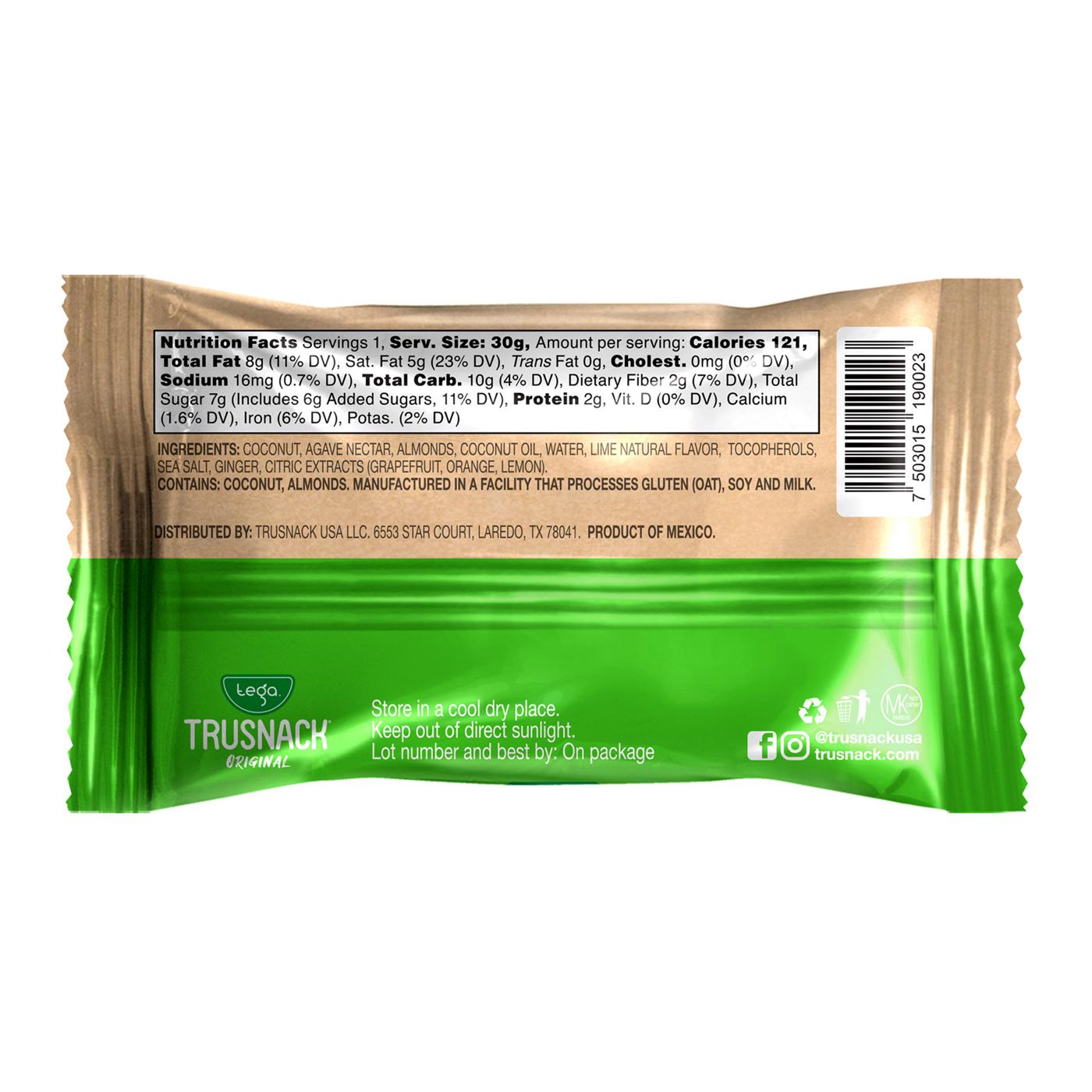 Trusnack Original Key Lime Ginger Coconut Cookies - Shop Granola ...