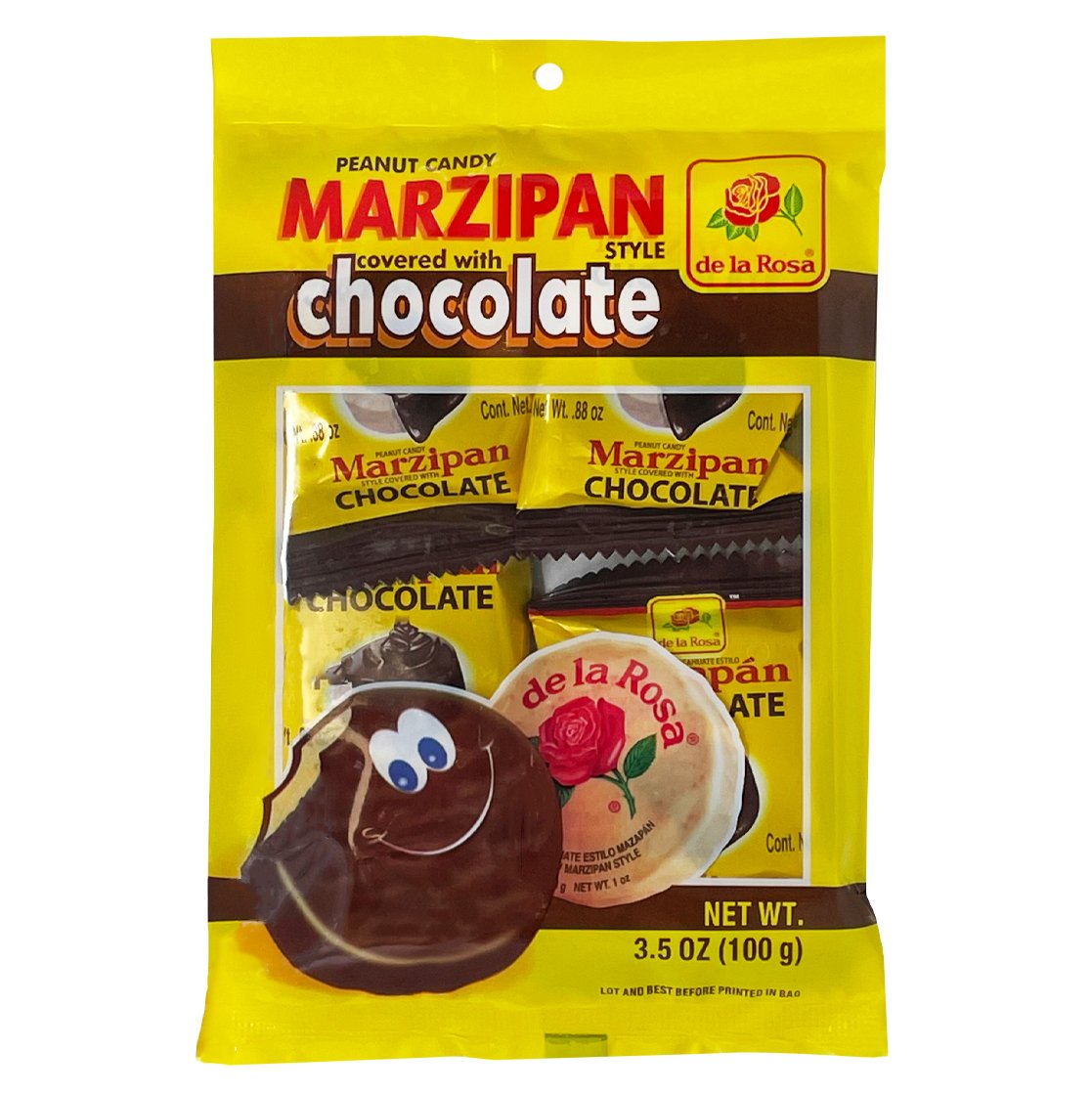 De La Rosa Chocolate Marzipan Style Candy - Shop Candy at H-E-B