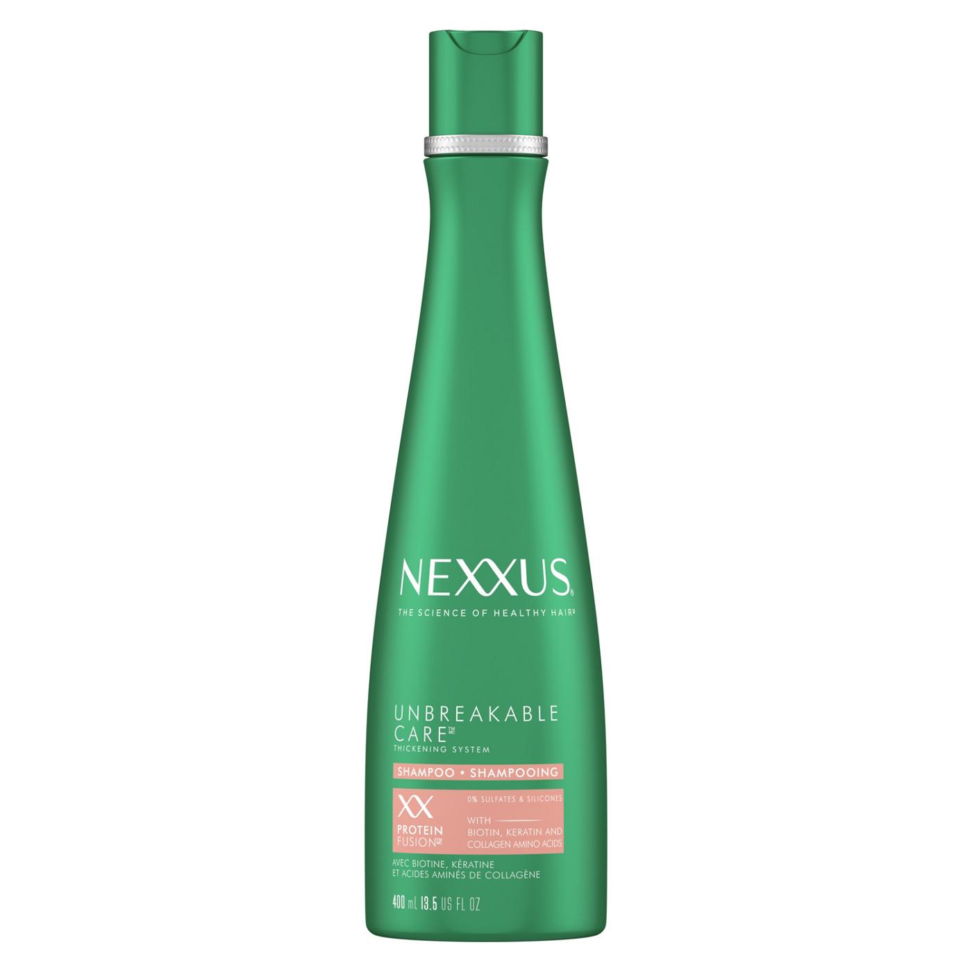 Nexxus Unbreakable Care Anti-breakage Shampoo with Keratin, Collagen ...