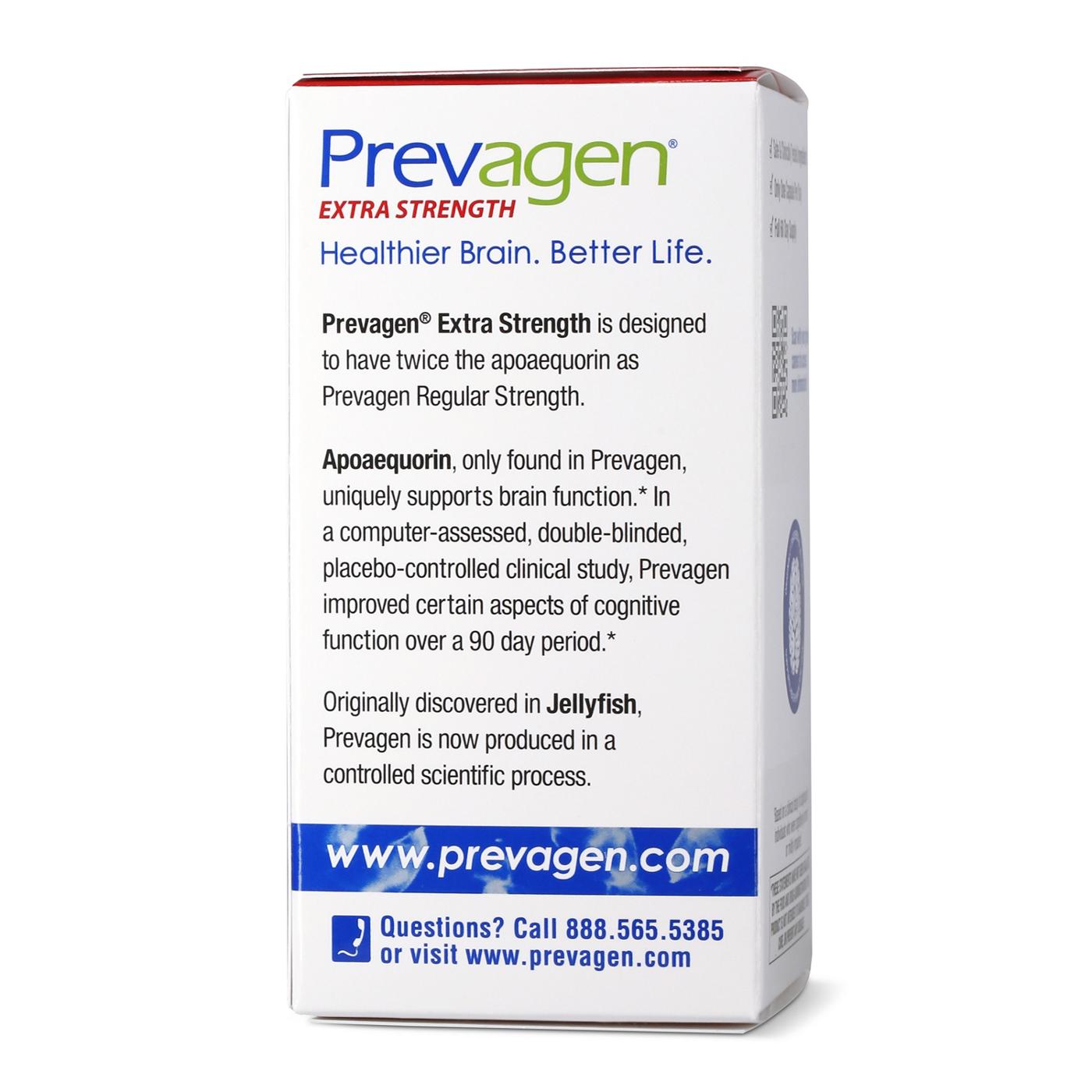 Prevagen For Your Brain Extra Strength 20 mg Capsules - Shop Diet ...