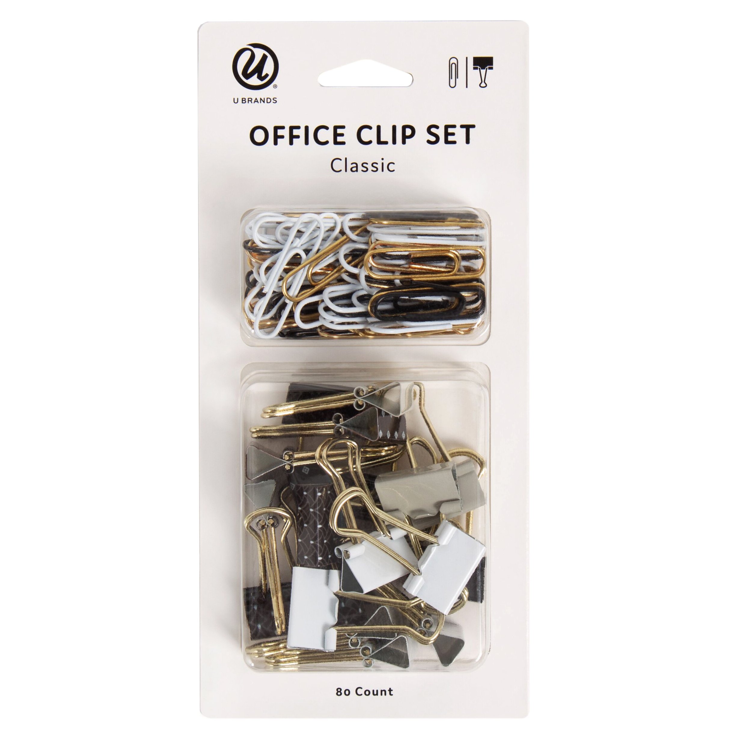 U Brands Office Clip Set - Classic - Shop Paper clips & fasteners at H-E-B