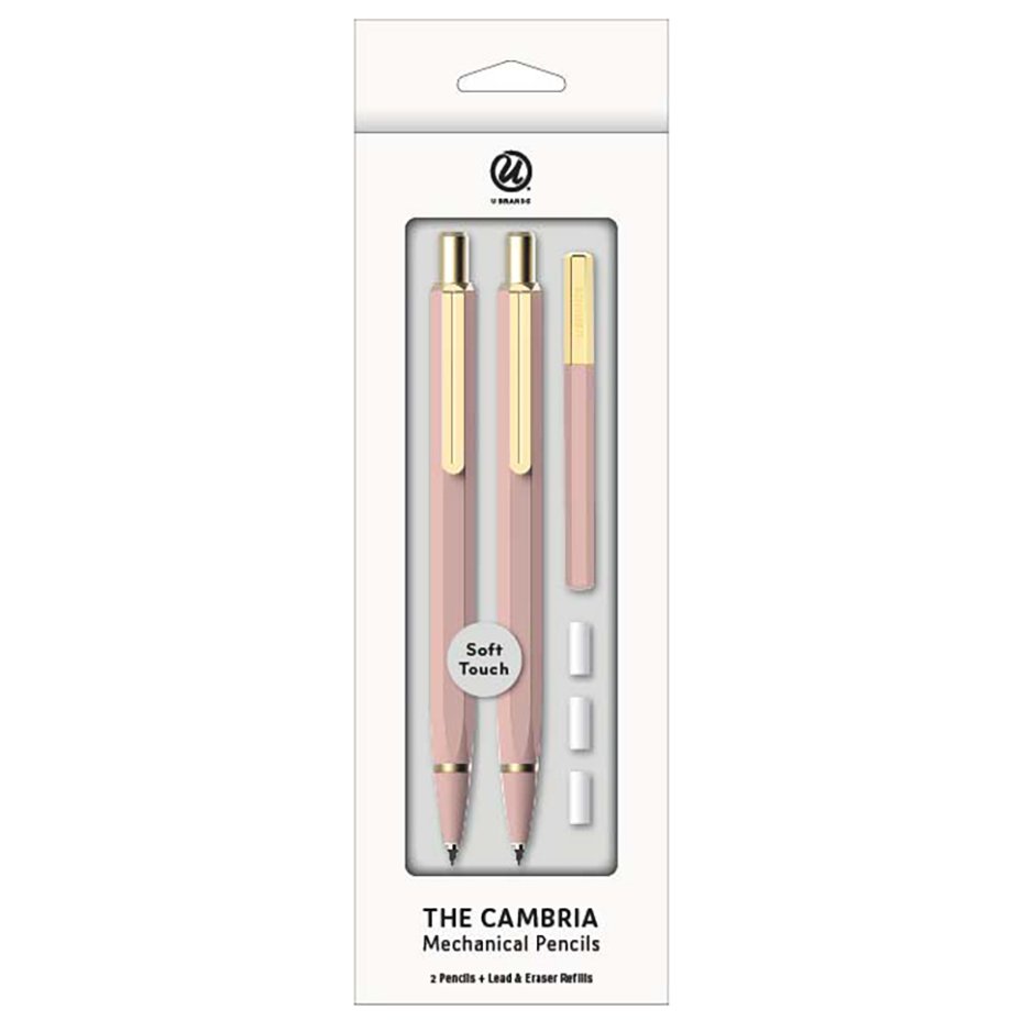 U Brands The Cambria 0.7mm Mechanical Pencils - Pretty in Pink - Shop ...