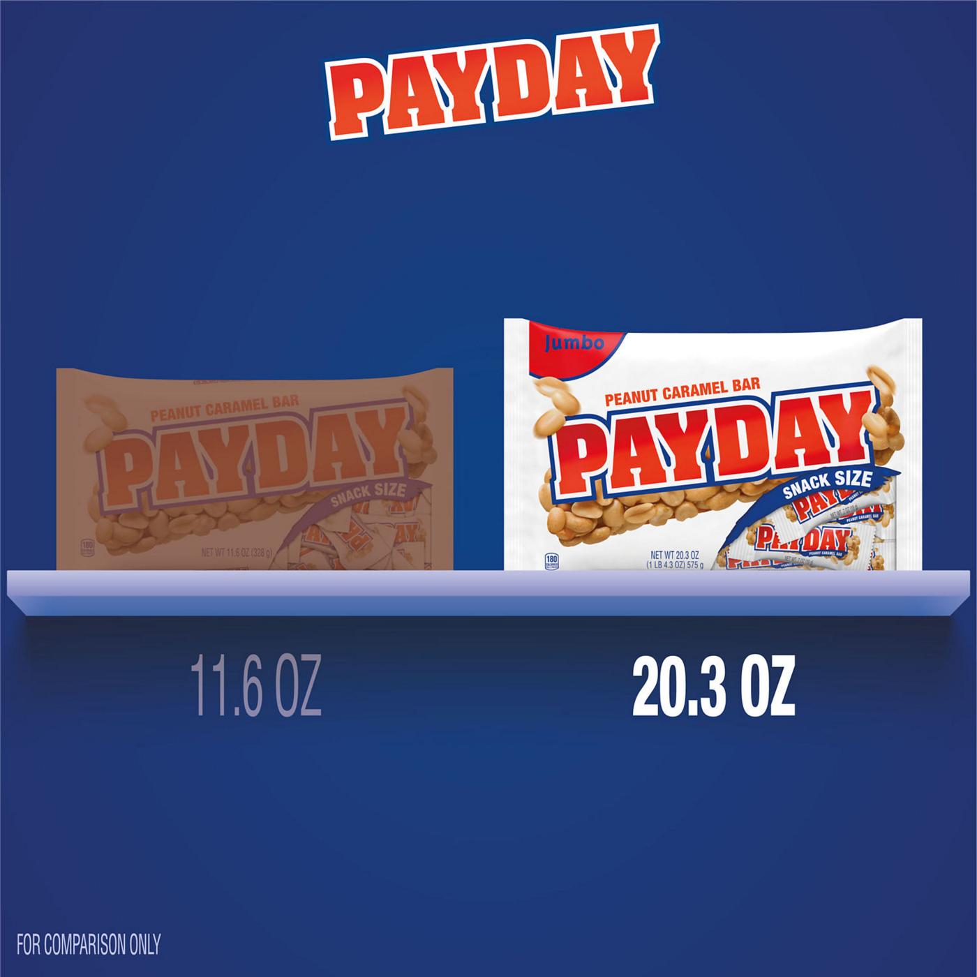 Payday Peanut Caramel Snack Size Candy - Jumbo Bag - Shop Candy at H-E-B