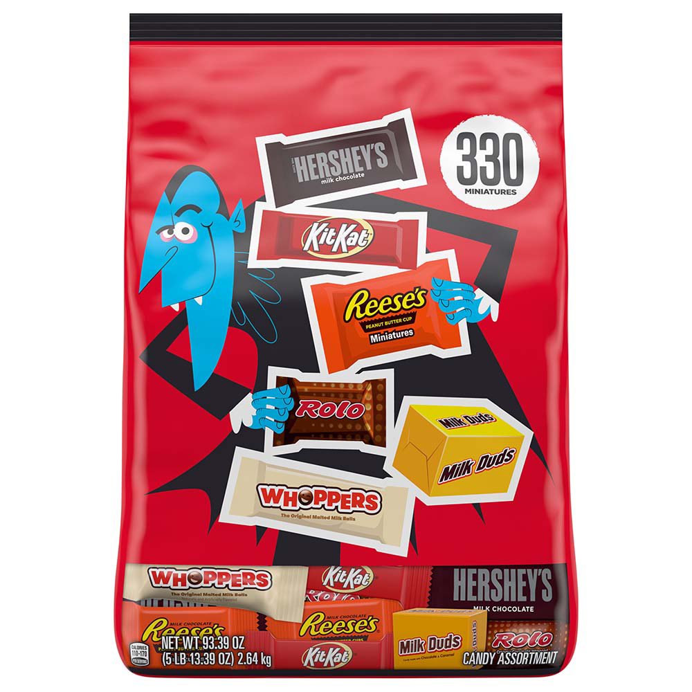 Hershey's, Reese's, Kit Kat, Rolo, Whoppers, & Milk Duds Assorted ...