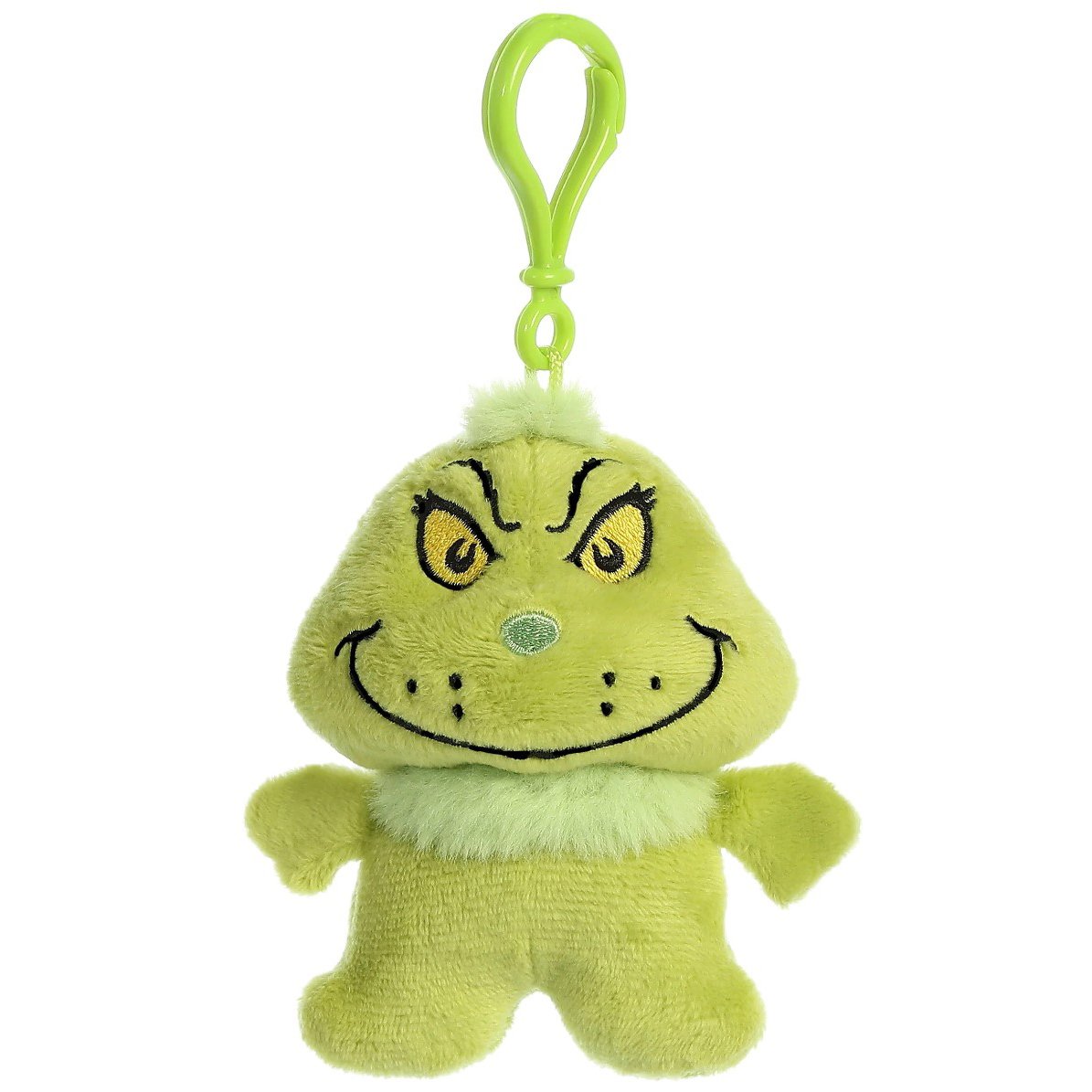 Dr. Seuss Clip On Christmas Plush - The Grinch - Shop Plush toys at H-E-B