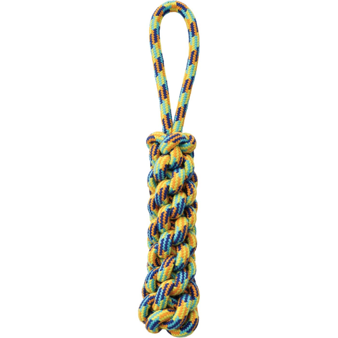 Woof & Whiskers W&W ROPE LONG WEAVED KNOT - Shop Rope & tug toys at H-E-B