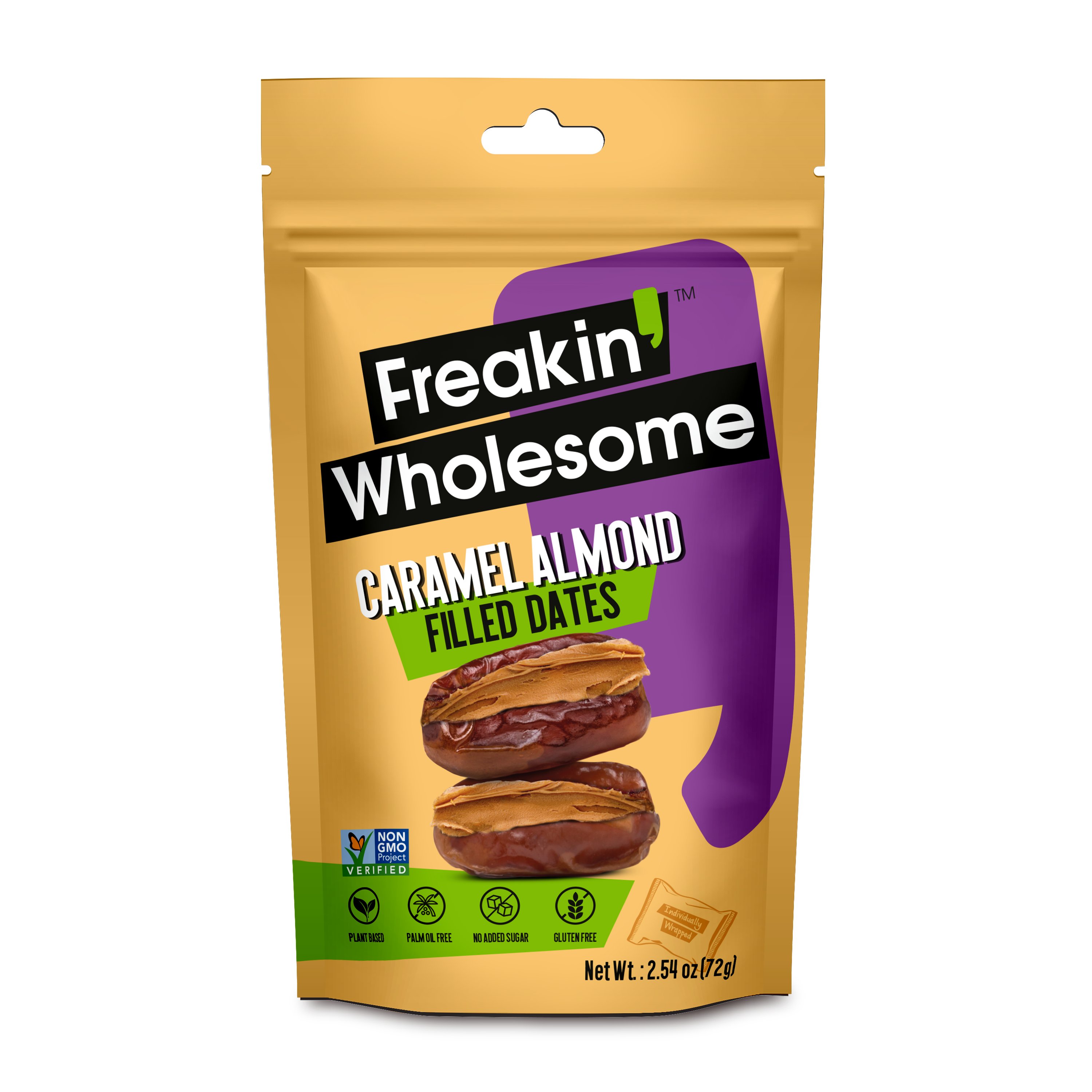 Freakin' Wholesome Caramel Almond Butter Filled Dates - Shop Tropical ...