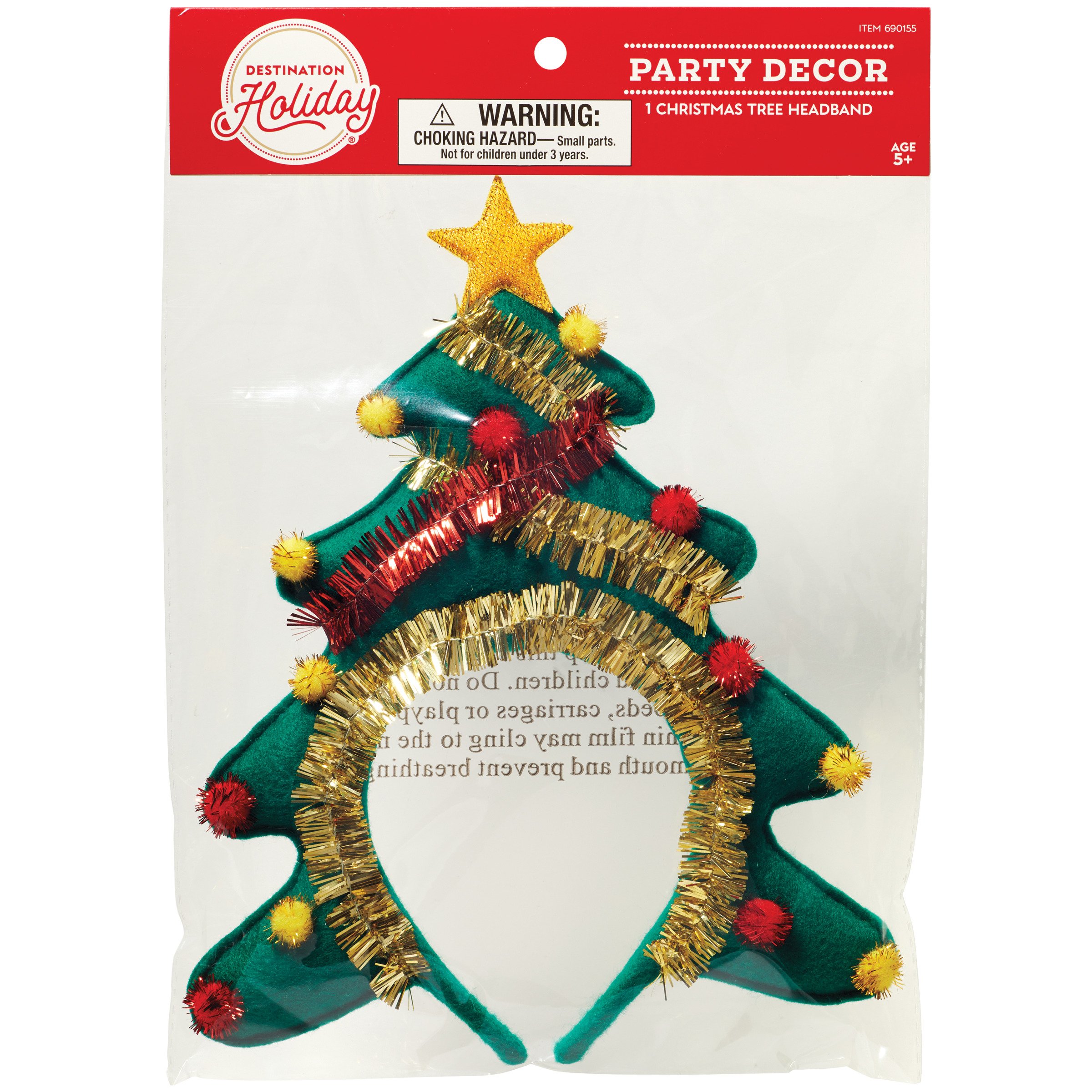 Destination Holiday Christmas Tree Headband - Shop Favors at H-E-B
