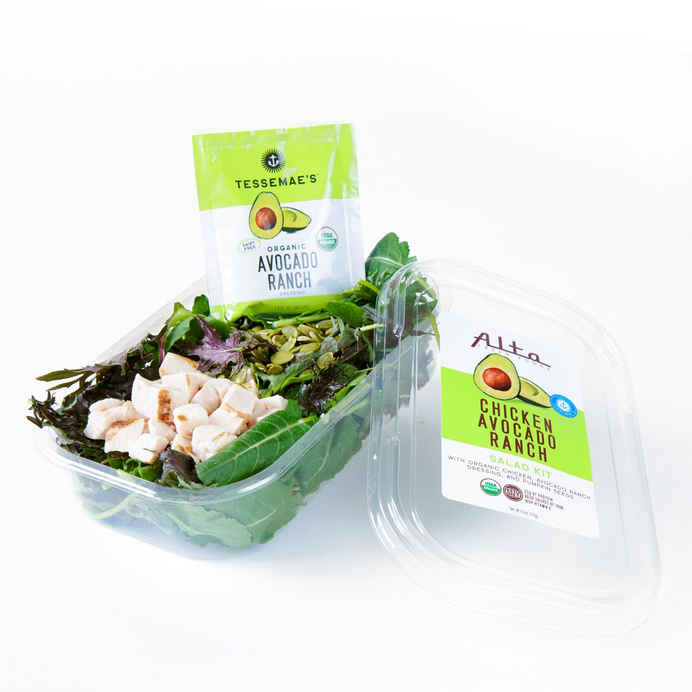 Alta Fresh Foods Salad Kit - Chicken Avocado Ranch - Shop Salads at H-E-B