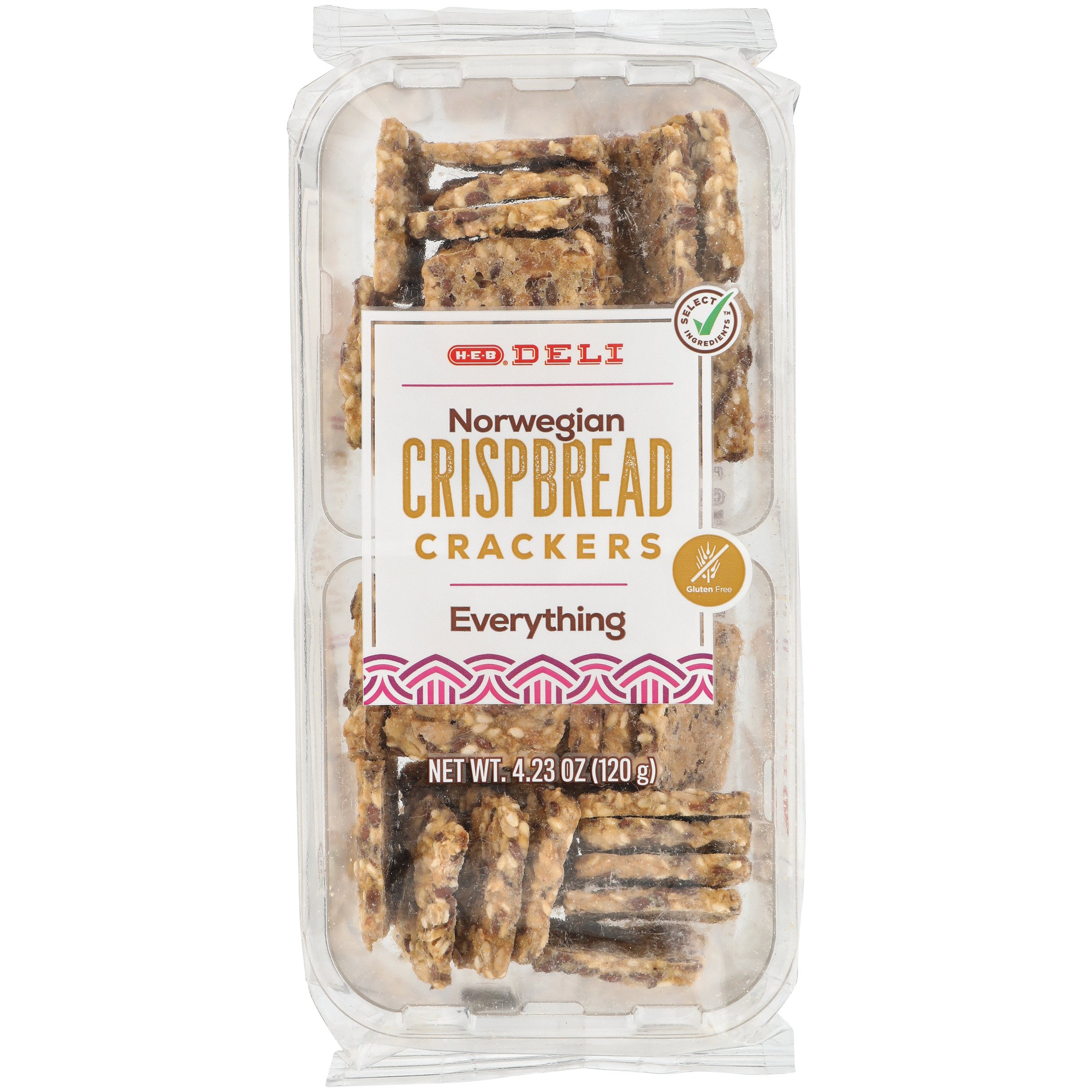 H-E-B Deli Norwegian Crispbread Crackers - Everything - Shop Crackers ...