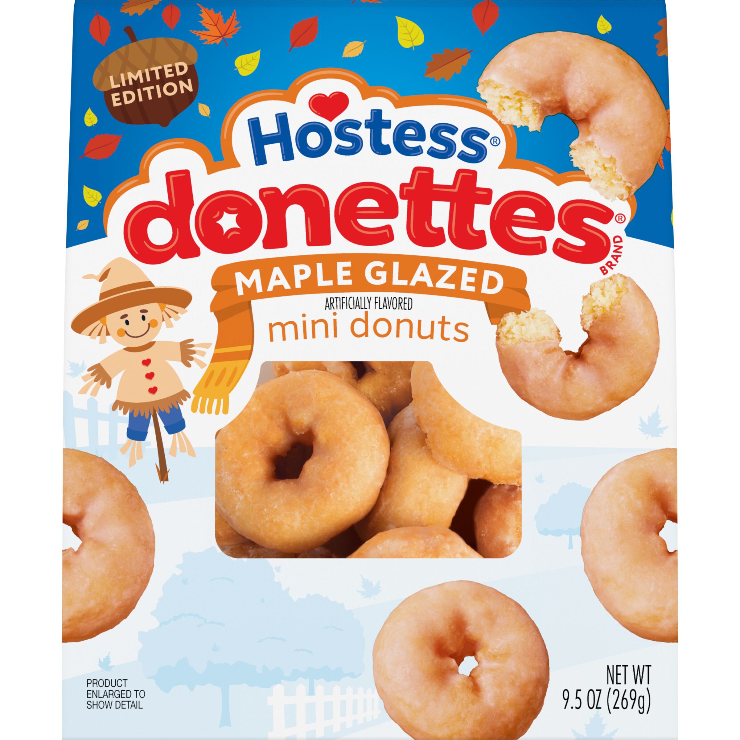 Hostess Donettes Maple Glazed Mini Donuts - Shop Snack cakes at H-E-B