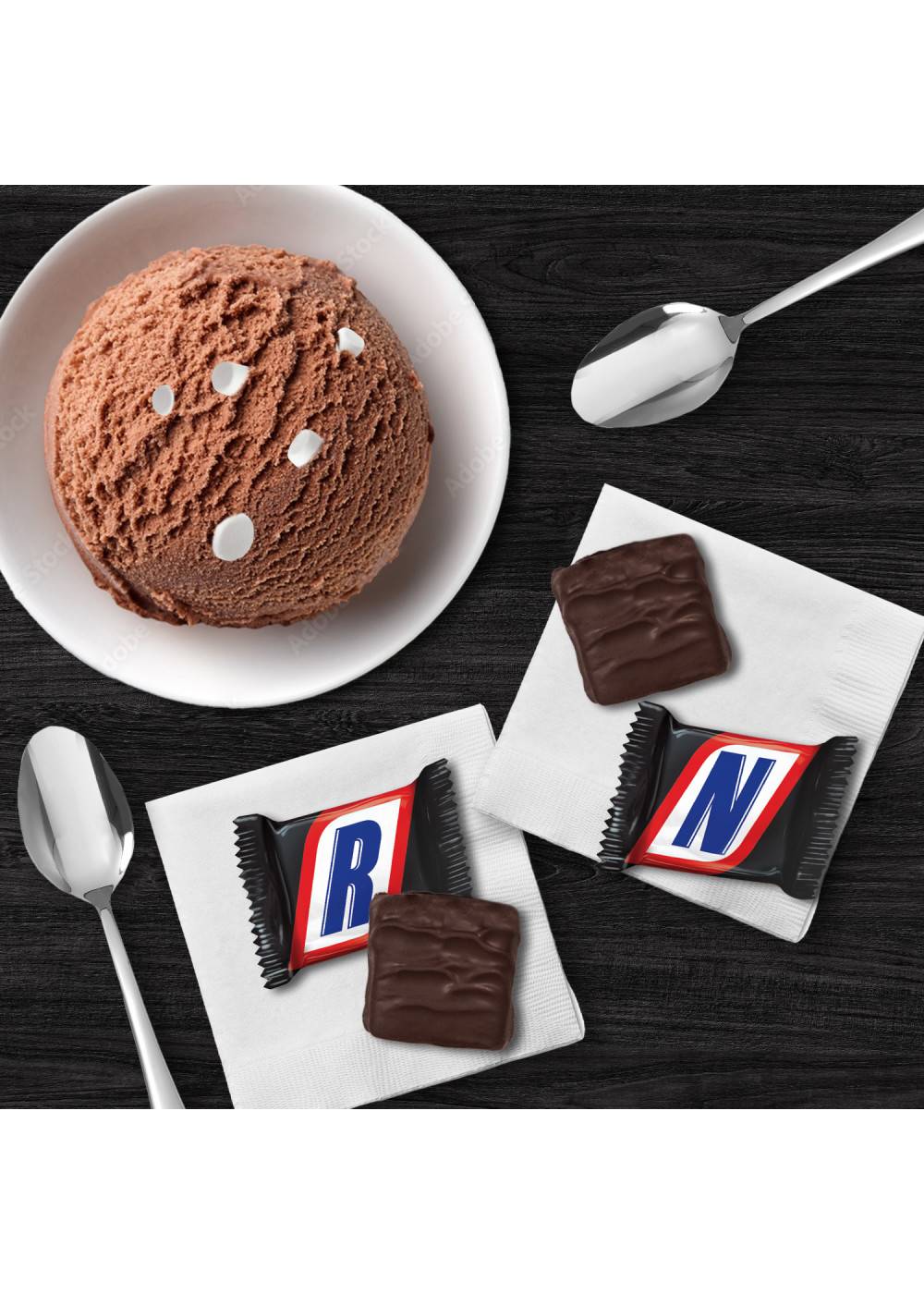 Snickers Rockin' Nut Road Squares Fun Size Candy Bars - Sharing Size ...
