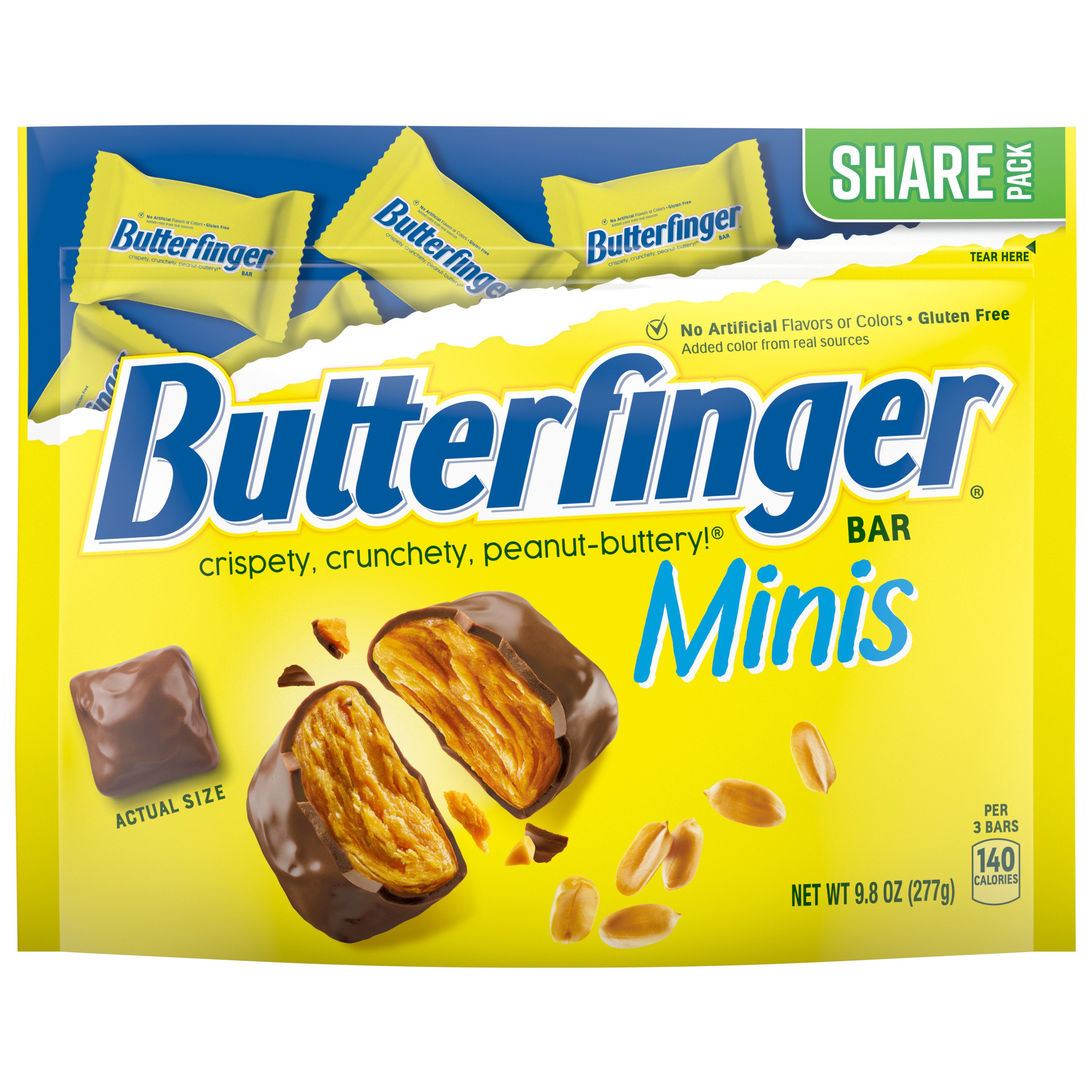 Butterfinger Minis Candy Bars - Share Pack - Shop Candy at H-E-B