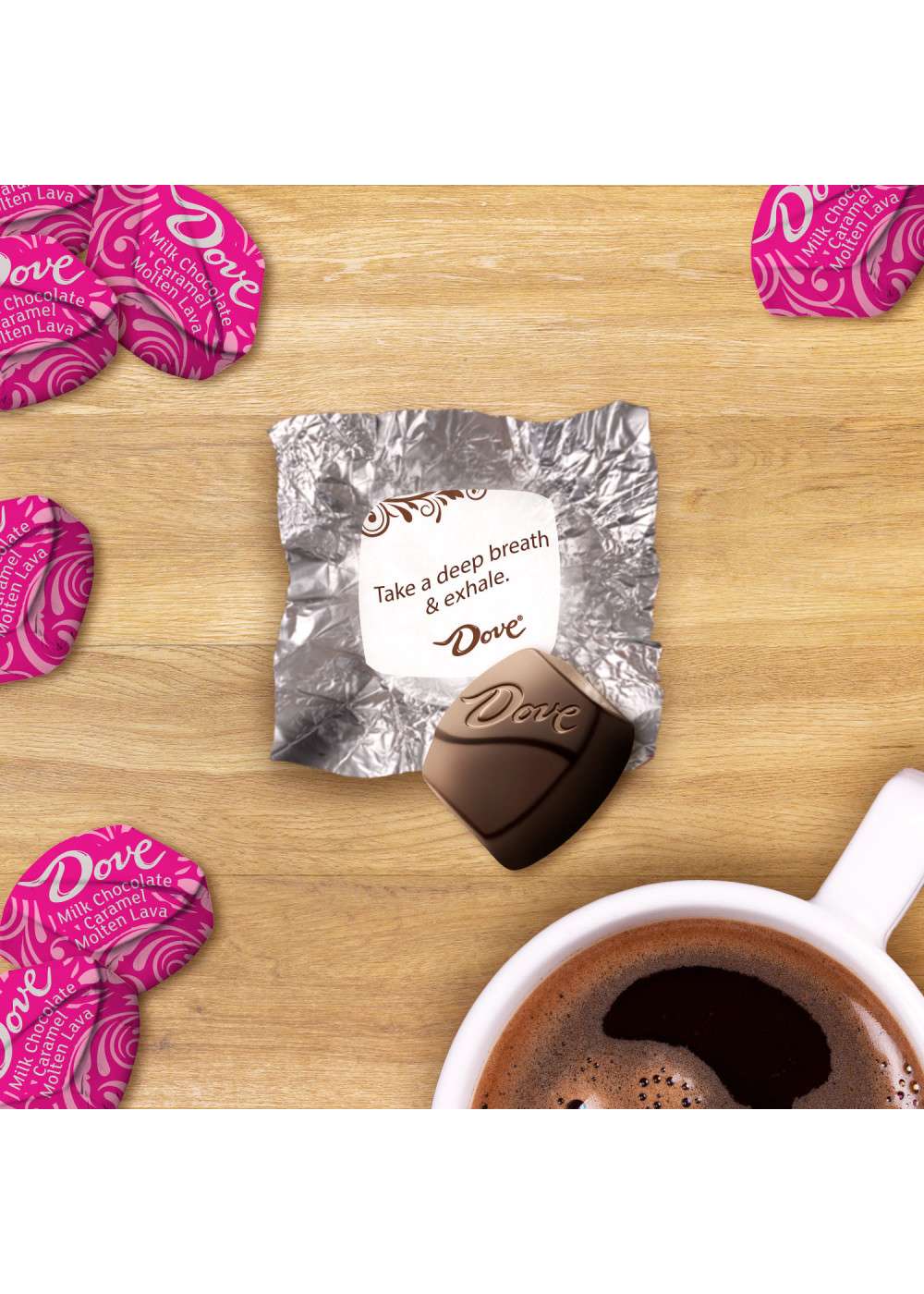 Dove Promises Milk Chocolate Molten Lava Caramel Candy - Shop Candy at ...