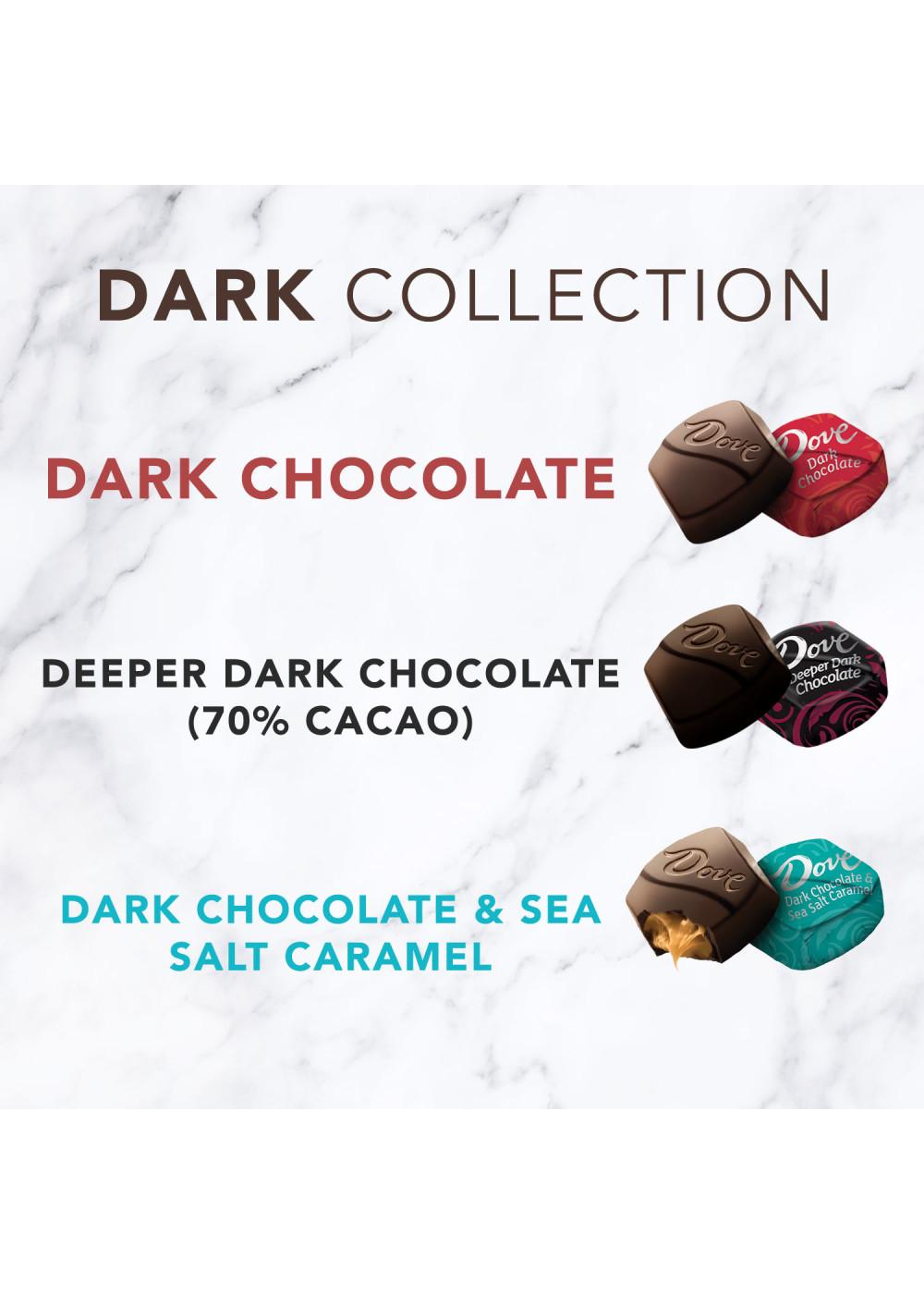 Dove Promises Dark Collection Chocolates - Shop Candy at H-E-B