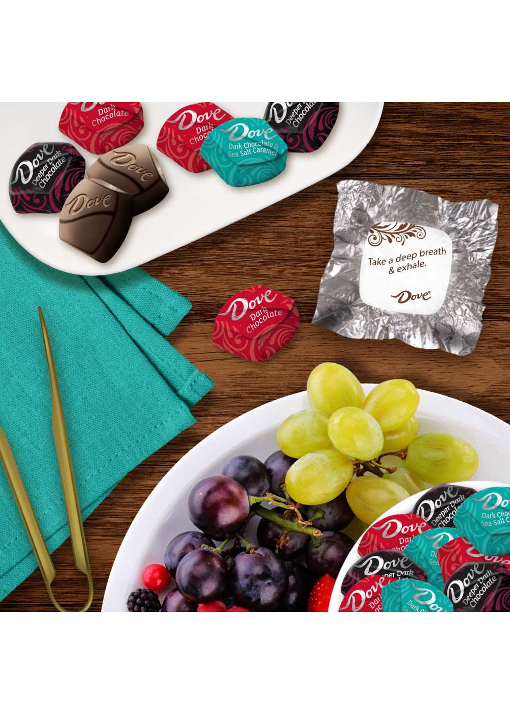 Dove Promises Dark Collection Chocolates - Shop Candy at H-E-B