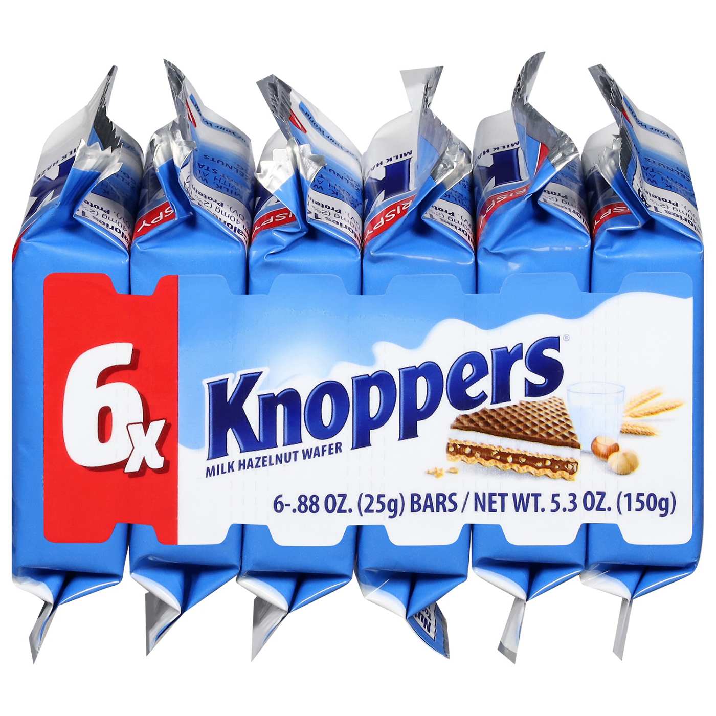 Knoppers Crispy Milk Hazelnut Wafer Bars - Shop Candy at H-E-B