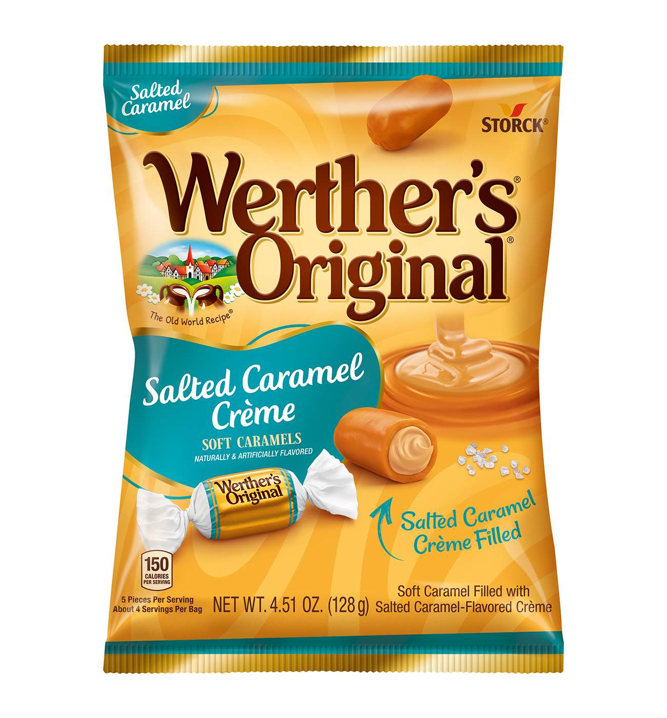 Werther's Original Salted Caramel Creme Soft Caramels - Shop Candy at H-E-B