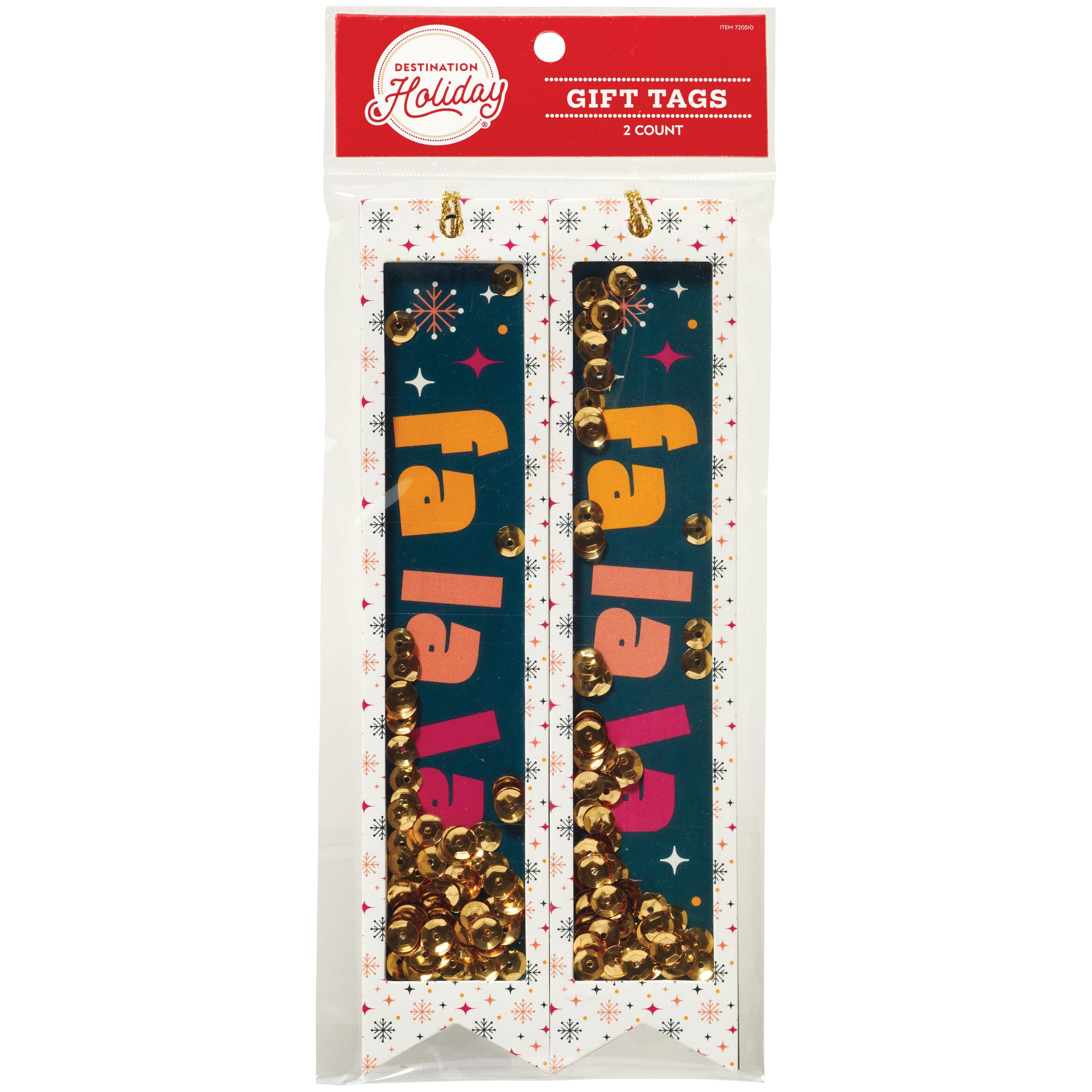 Destination Holiday Fa La La Christmas Gift Tags - Shop Gift wrap at H-E-B