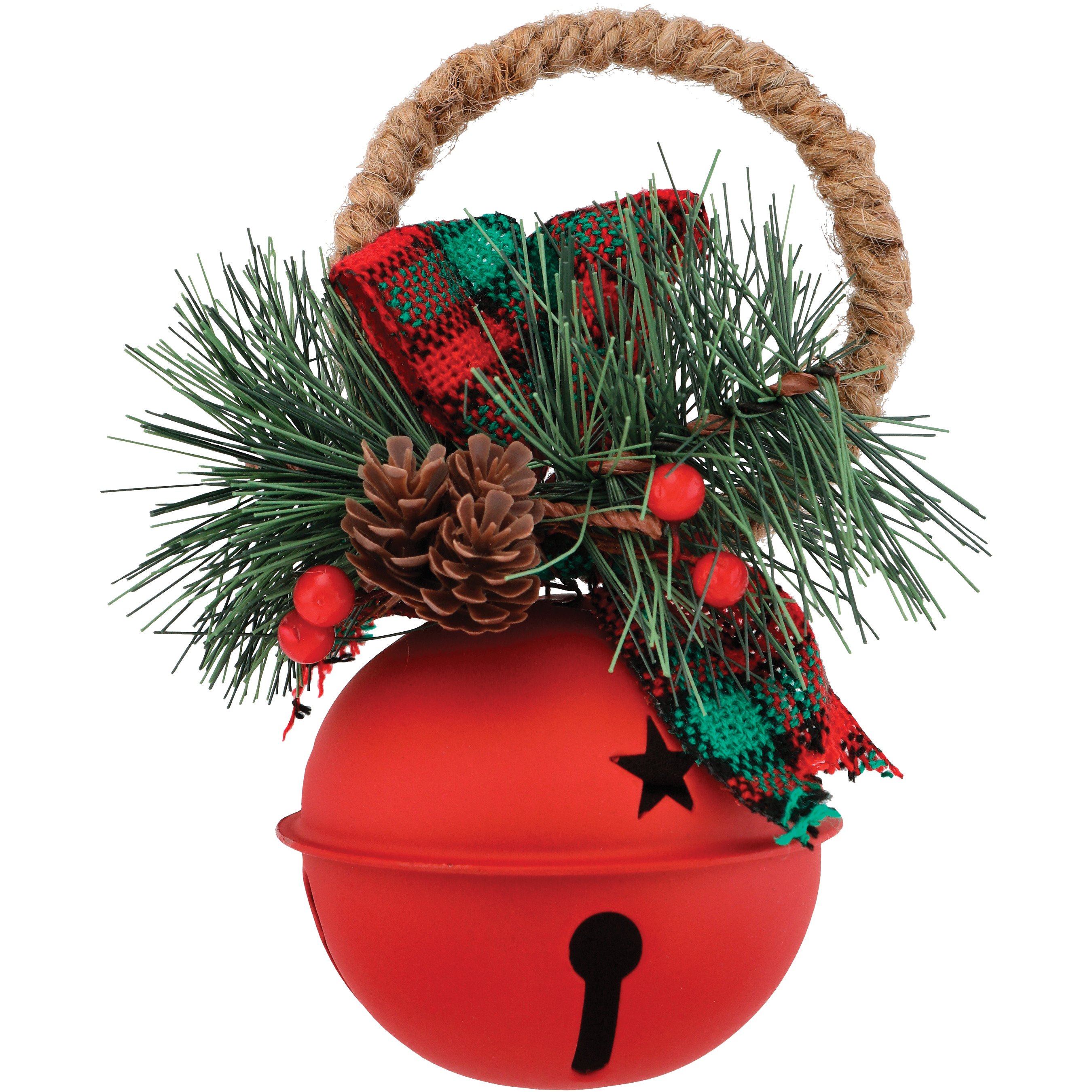 Destination Holiday Red Bell with Bow Ornament - Shop Seasonal decor at ...