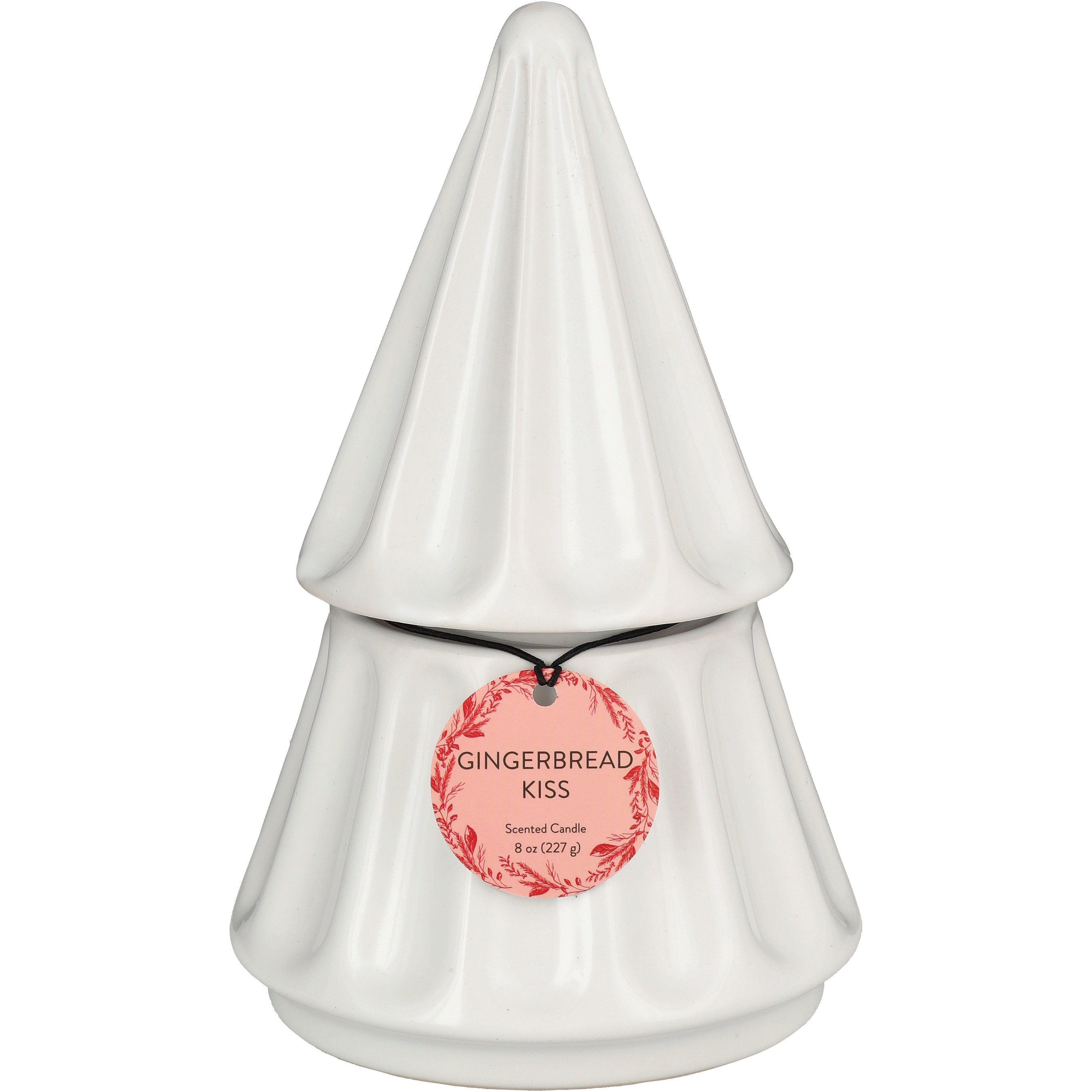 Destination Holiday Gingerbread Kiss Scented Ceramic Tree Candle ...