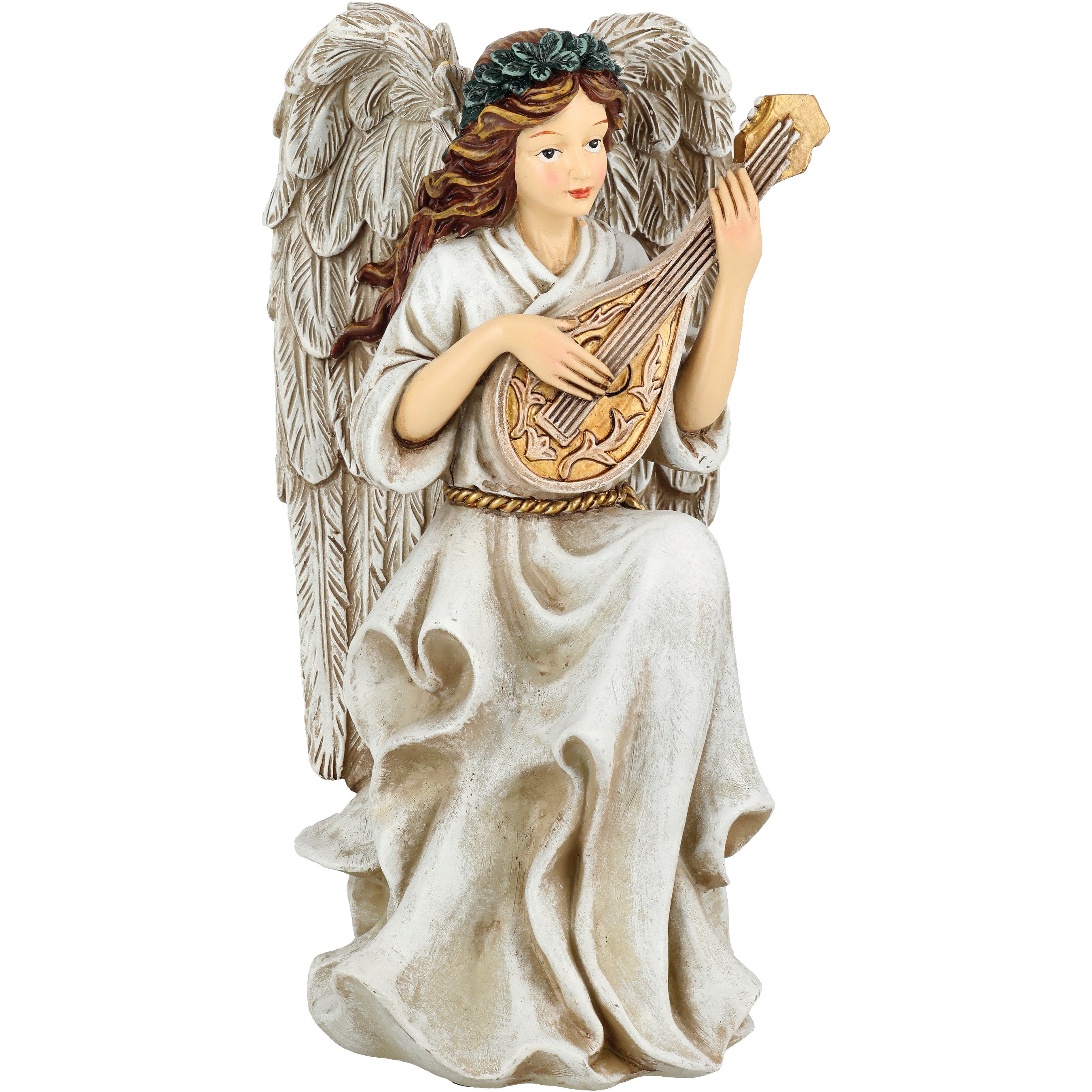 Destination Holiday Tabletop Angel with Lute - Shop Seasonal decor at H-E-B