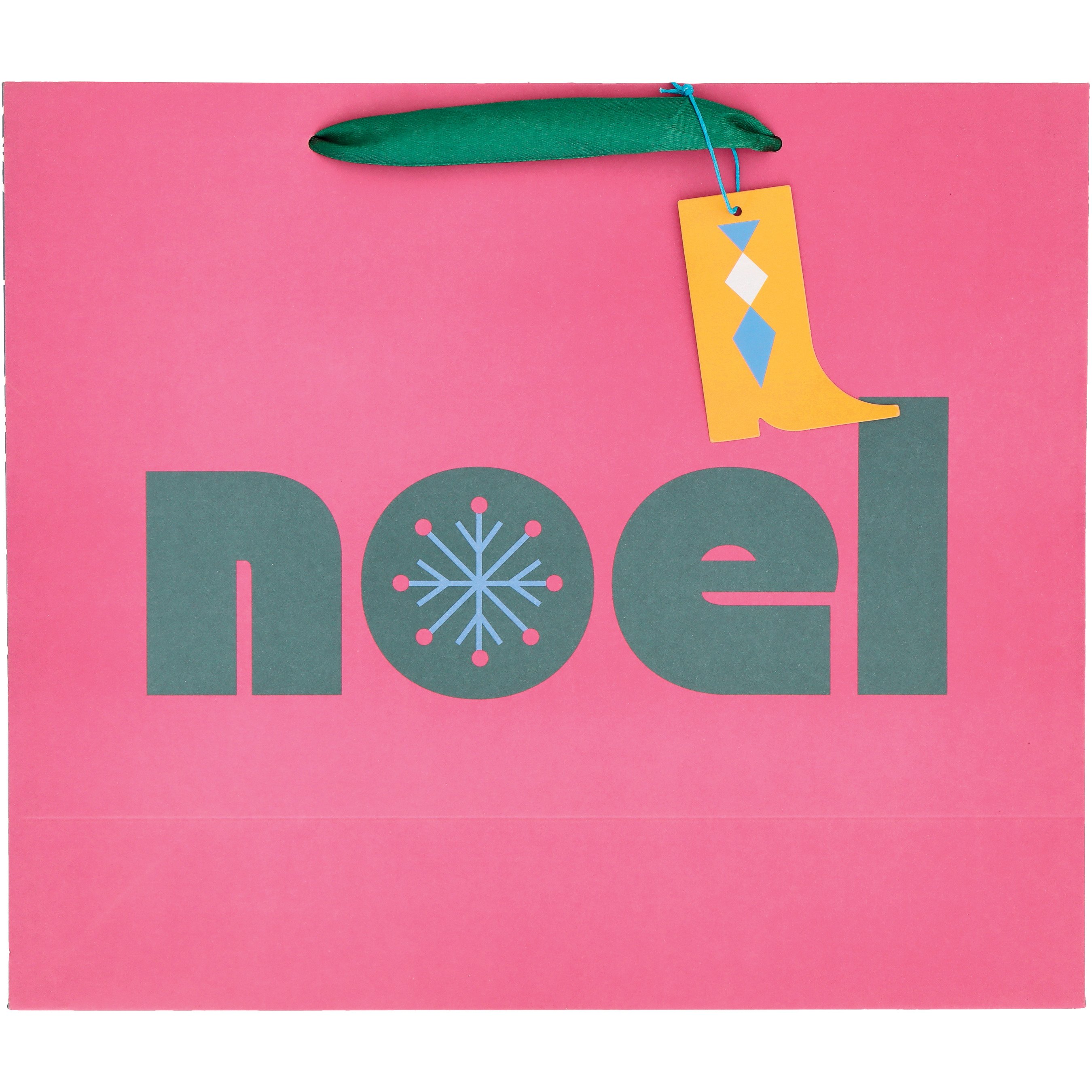 Destination Holiday Noel Snowflake Christmas Gift Bag - Large - Shop ...