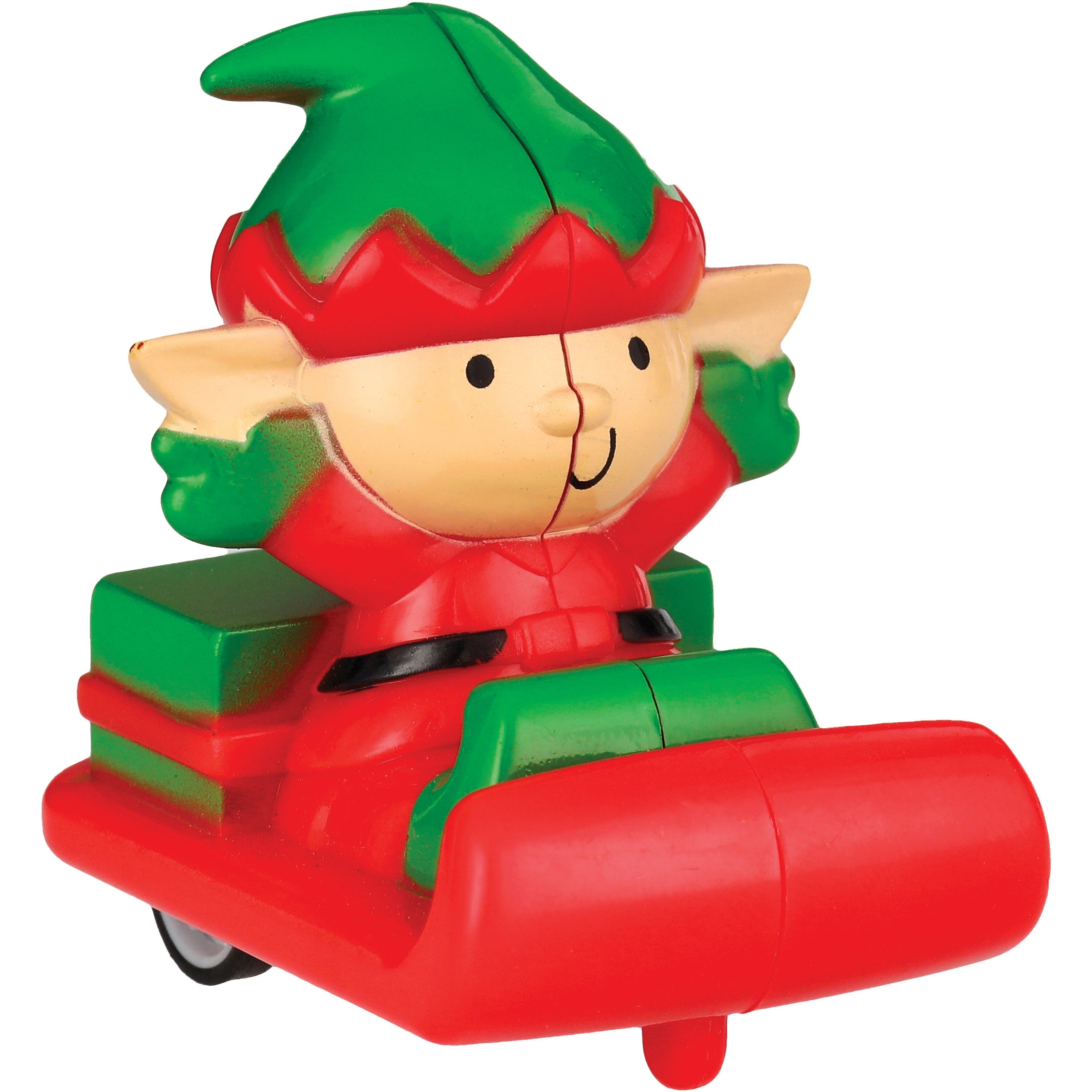 Fun Express Christmas Elf Pullback Toy Racer - Shop Favors at H-E-B
