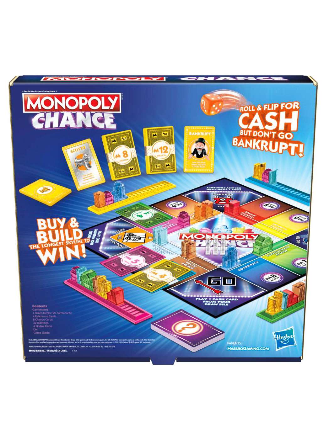 Monopoly Chance Edition Board Game - Shop Games at H-E-B
