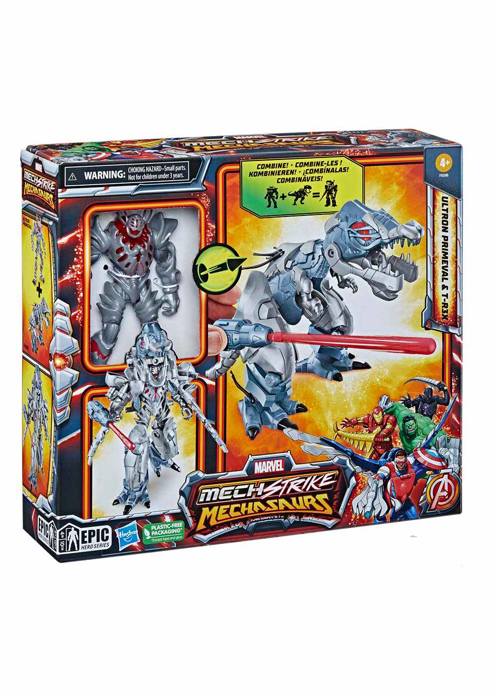 Marvel Mech Strike Ultron Primeval & T-Rex - Shop Action figures ...