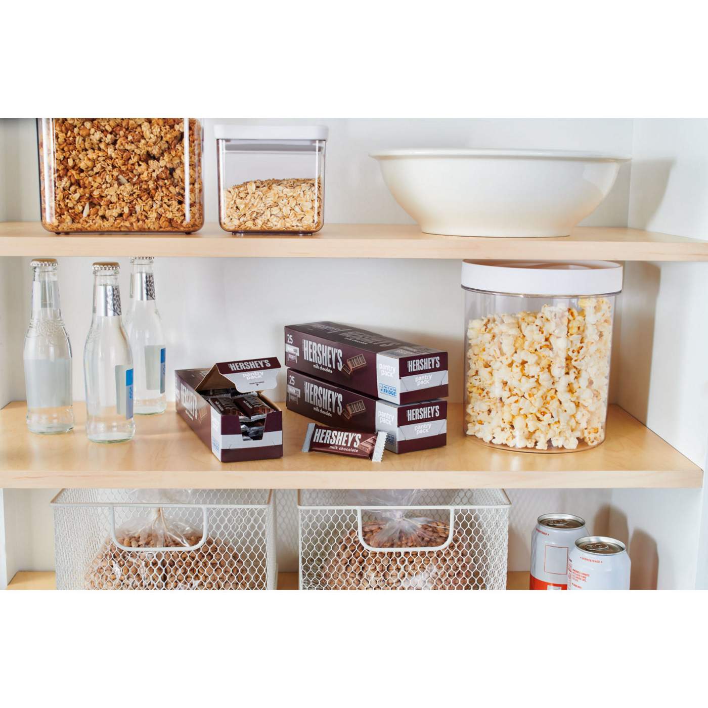 Hershey's Milk Chocolate Snack Size Candy Bars - Pantry Pack - Shop ...