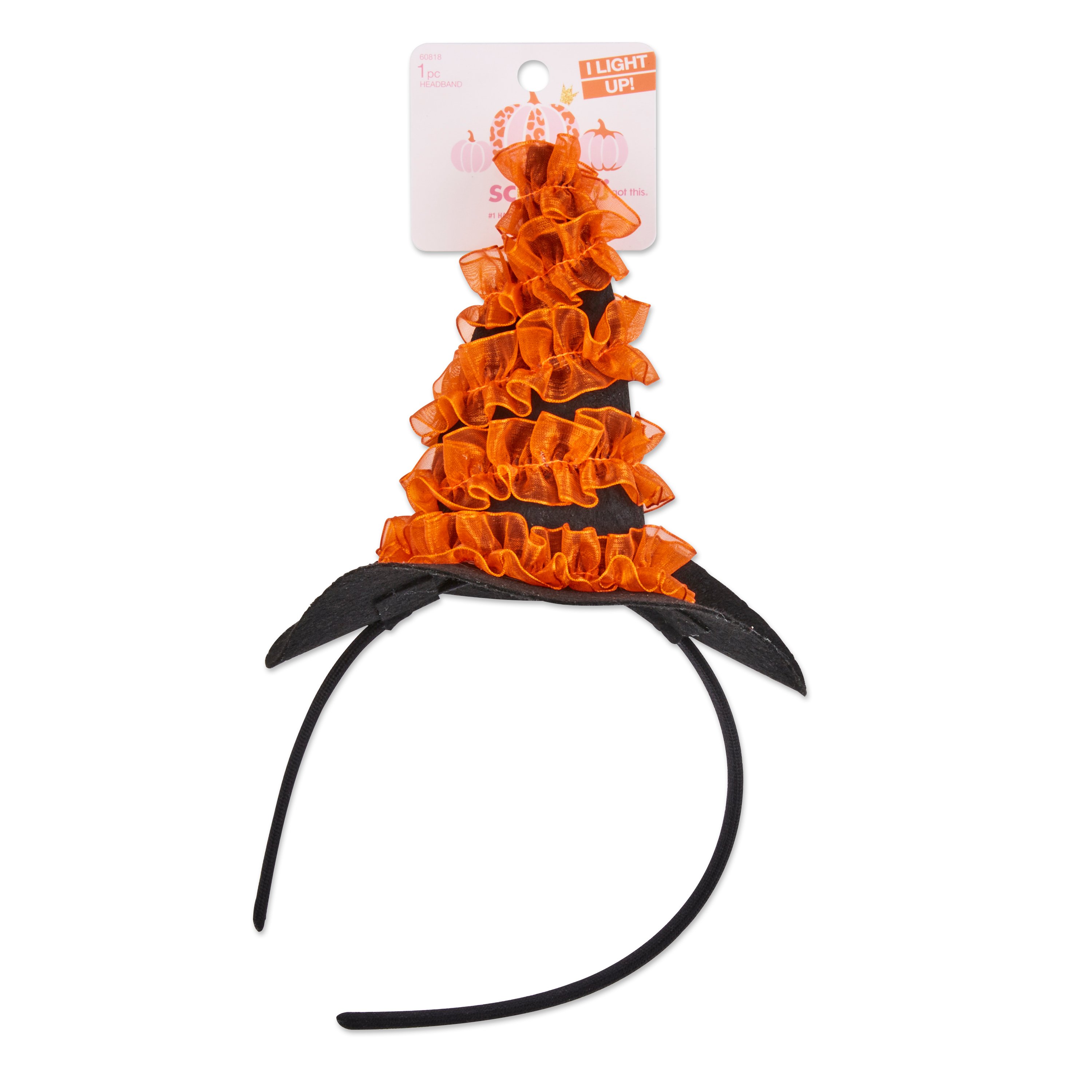 Scunci Light Up Witch's Hat Headband - Shop Hair accessories at H-E-B