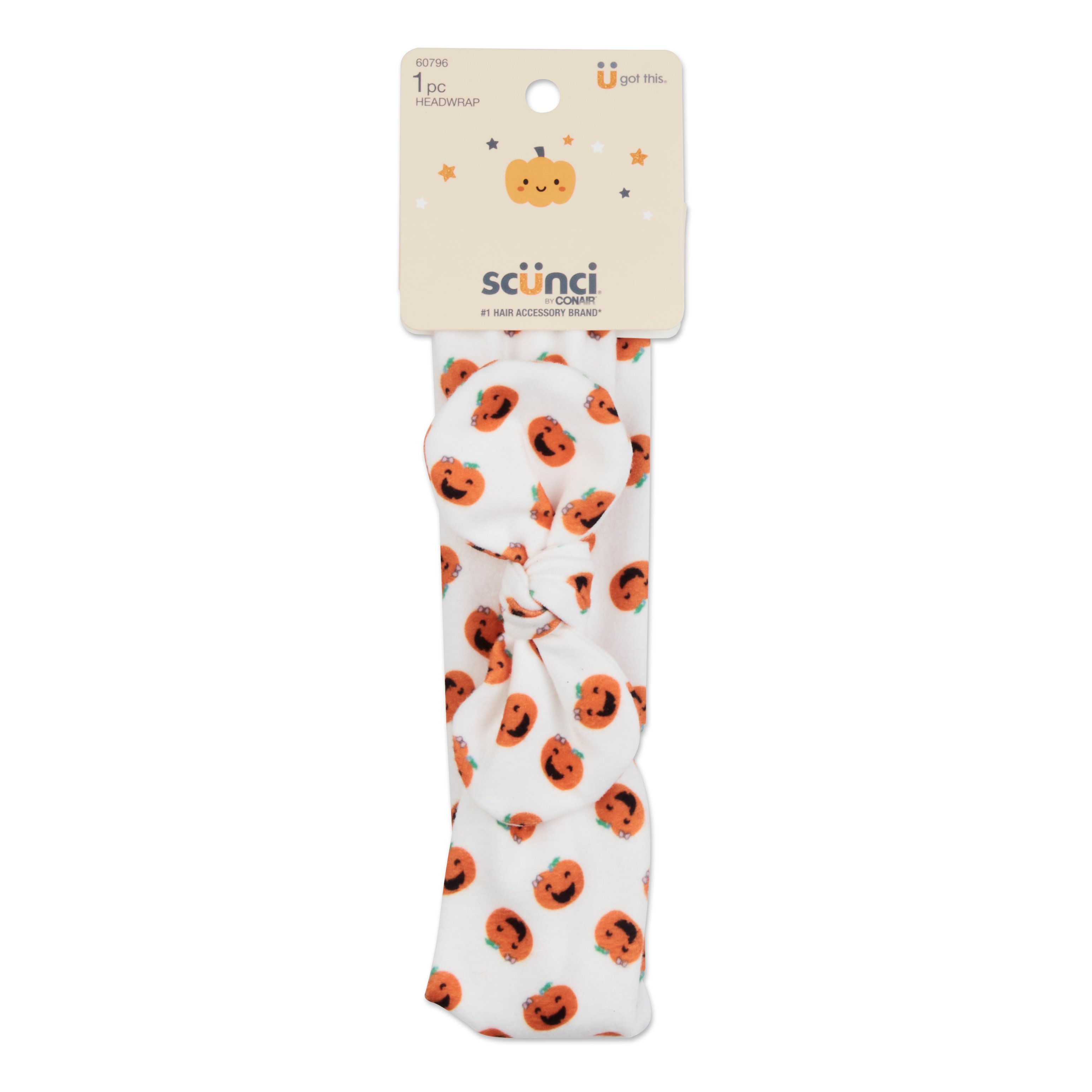 Scunci Baby Pumpkin Print Headwrap - Shop Hats & hair accessories at H-E-B