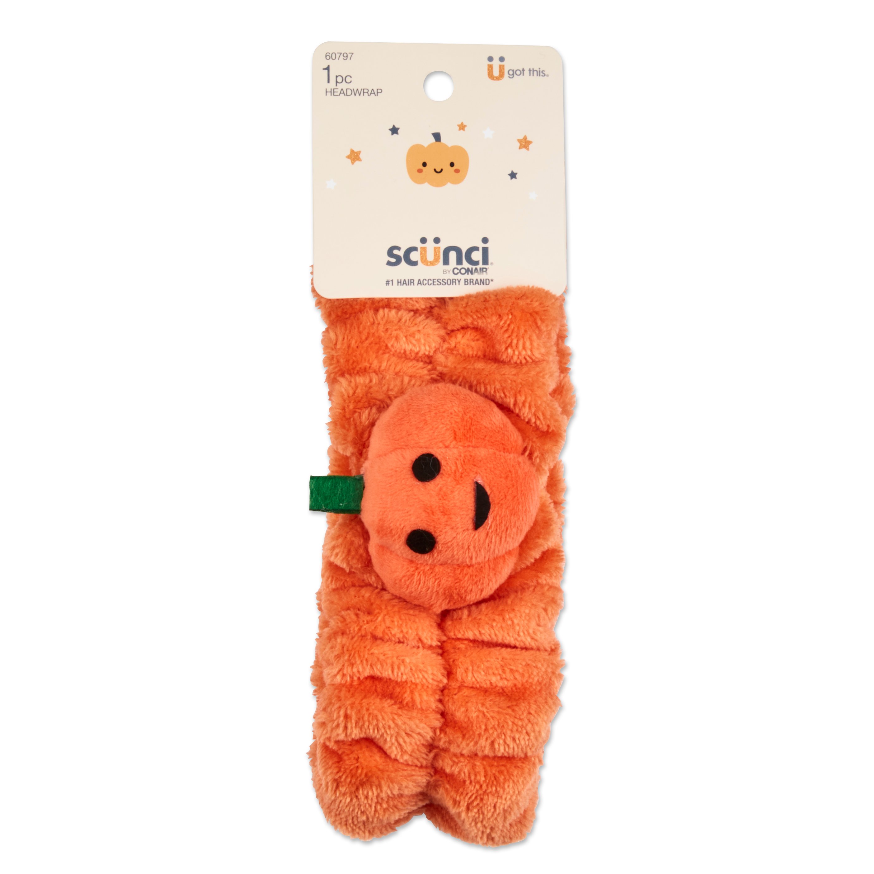Scunci Baby Plush Pumpkin Headwrap - Shop Hats & hair accessories at H-E-B