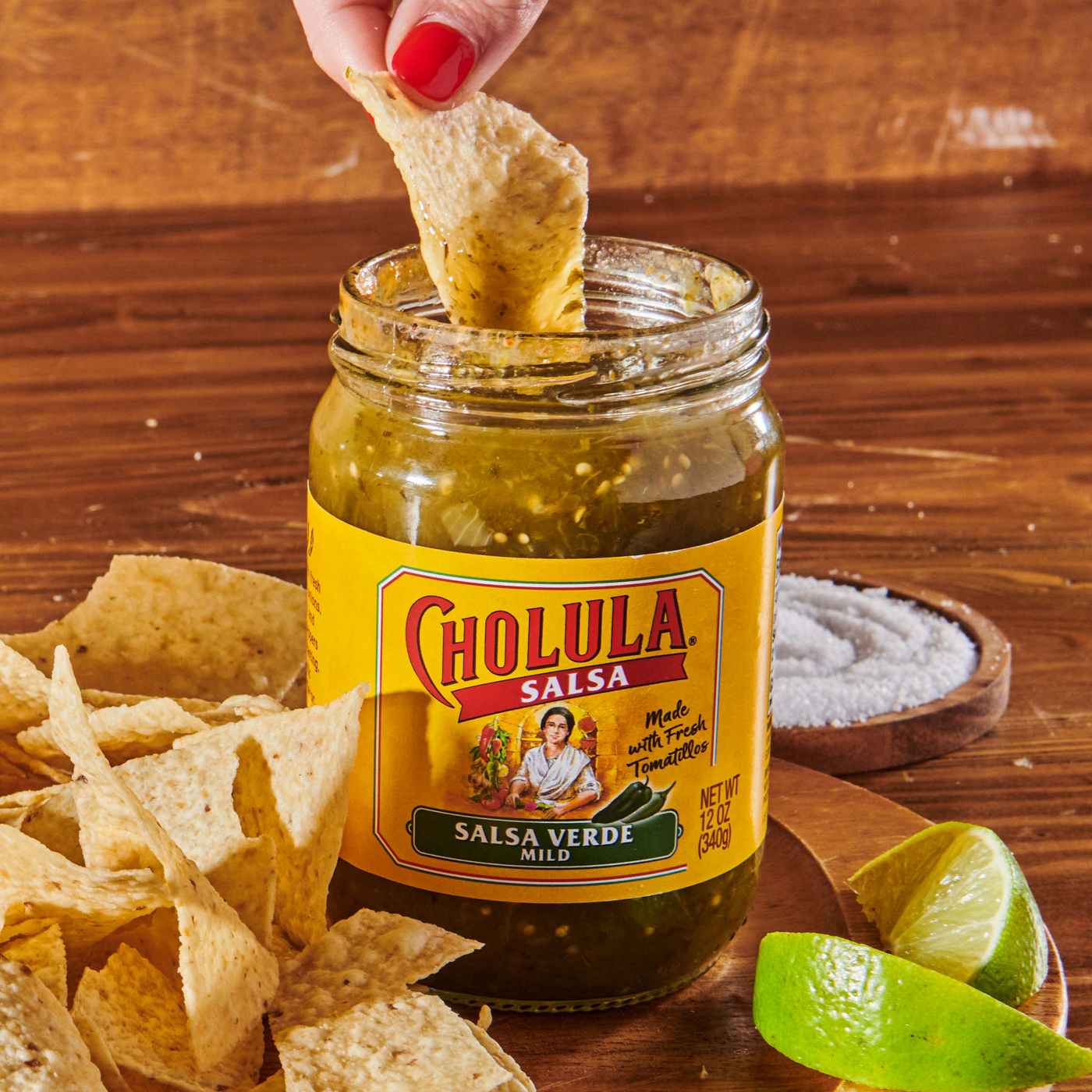 Cholula Salsa Verde Mild Salsa Shop Salsa And Dip At H E B