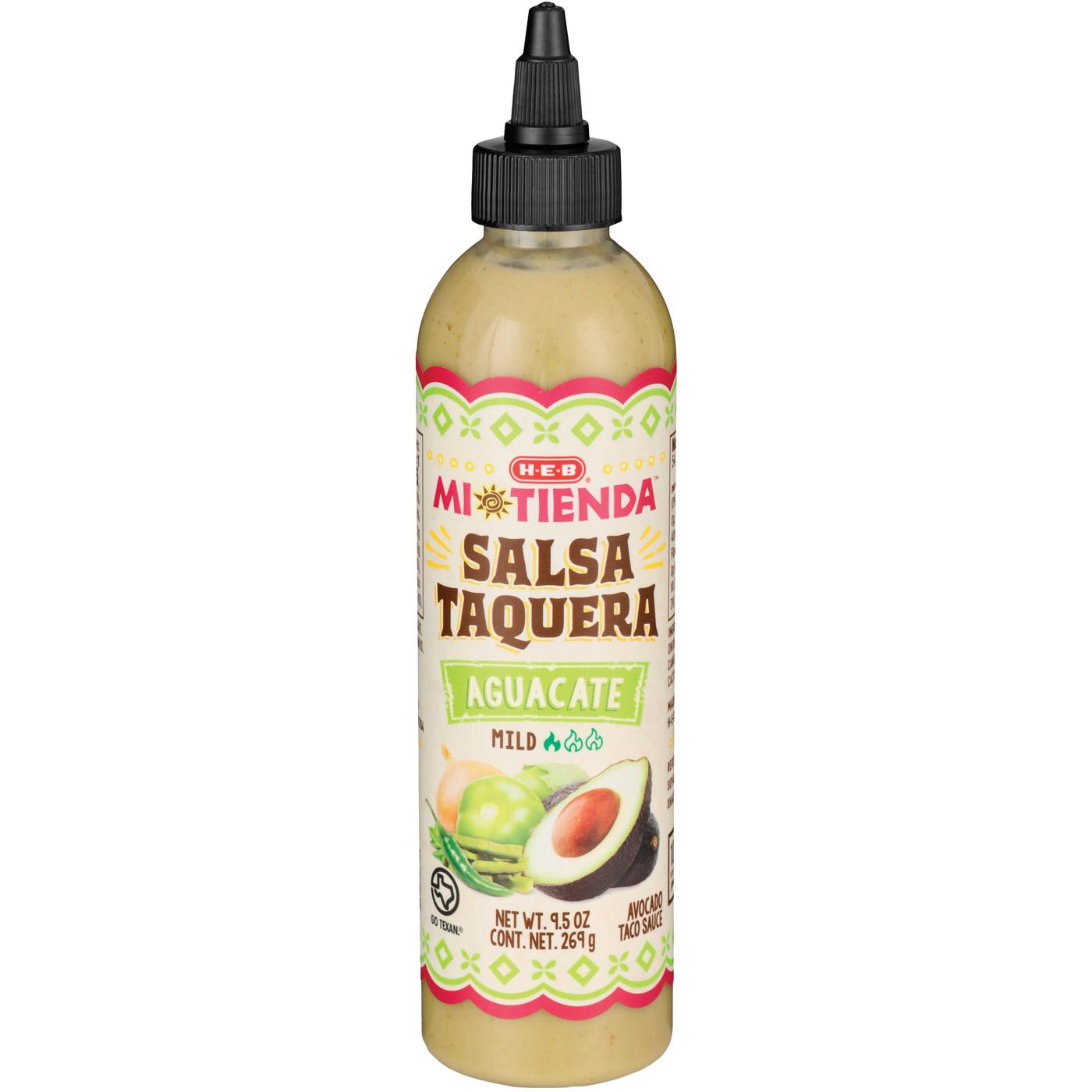 H-E-B Mi Tienda Salsa Taquera Aguacate - Shop Hot sauce at H-E-B