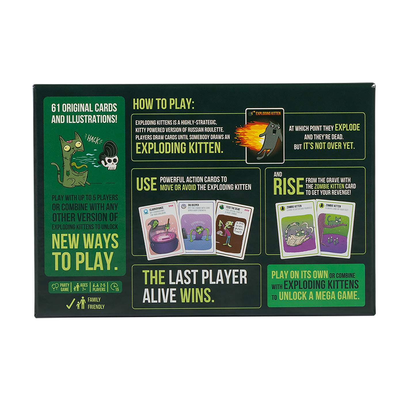 Zombie Kittens Card Game - Shop Games at H-E-B