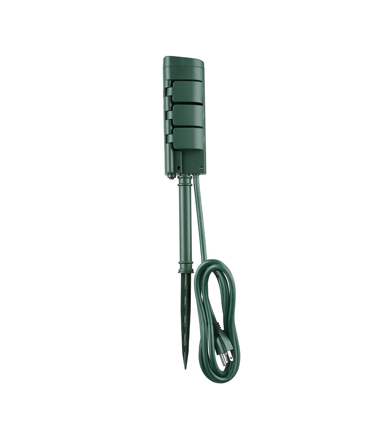 Globe Outdoor Smart Plug Stake - Shop Smart home accessories at H-E-B