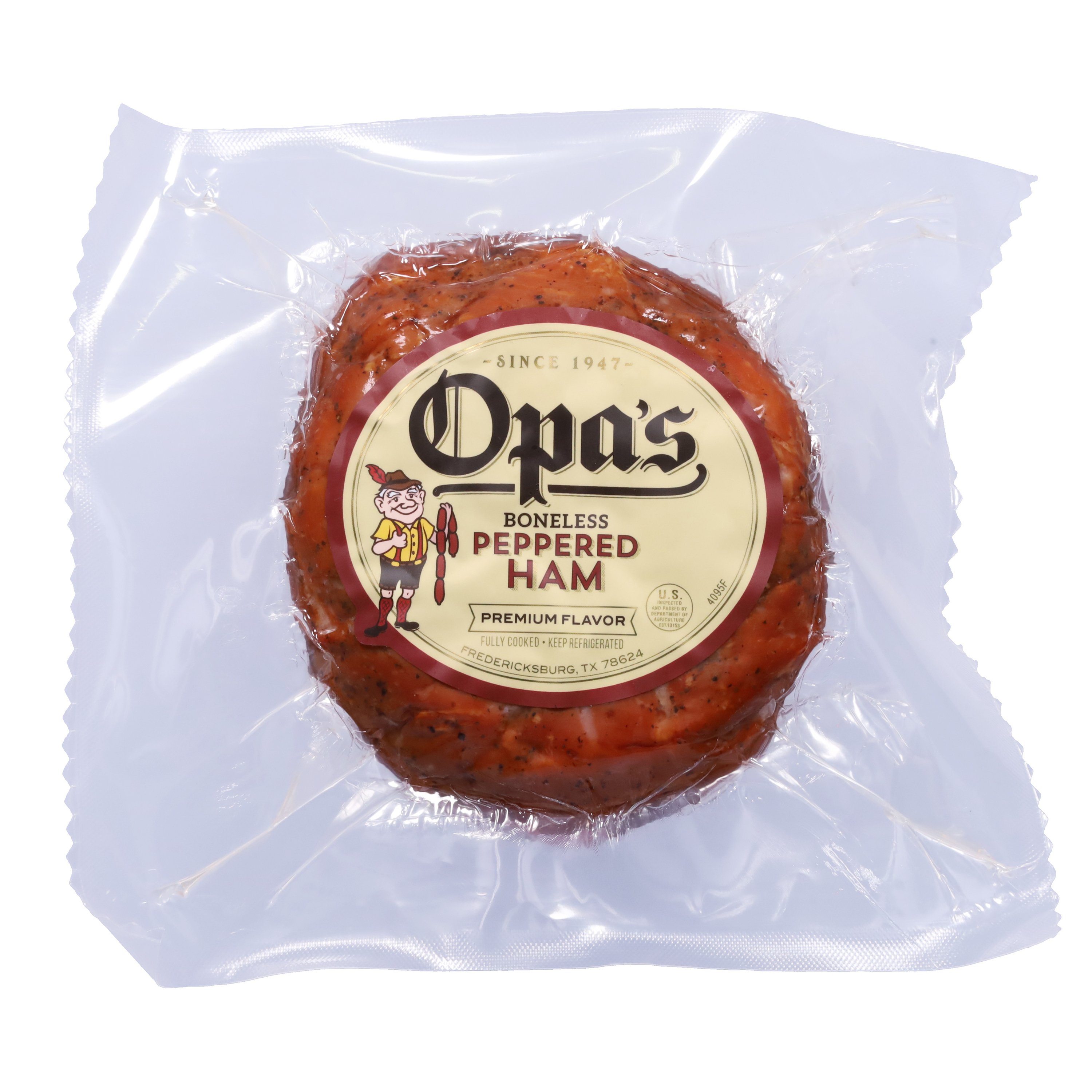 Opa's Boneless Peppered Ham - Shop Pork at H-E-B