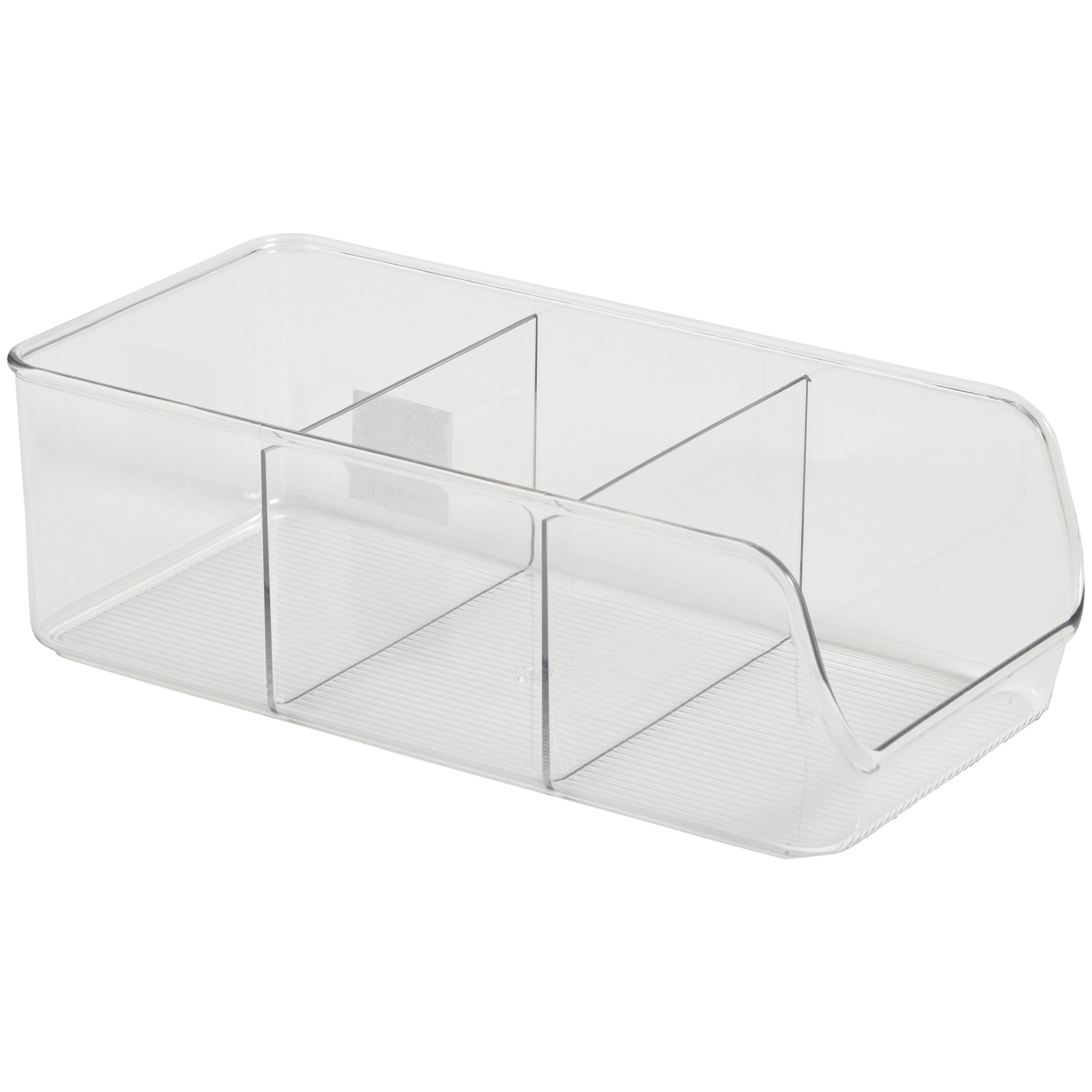 Destination Holiday Divided Bin - Clear - Shop Storage bins at H-E-B