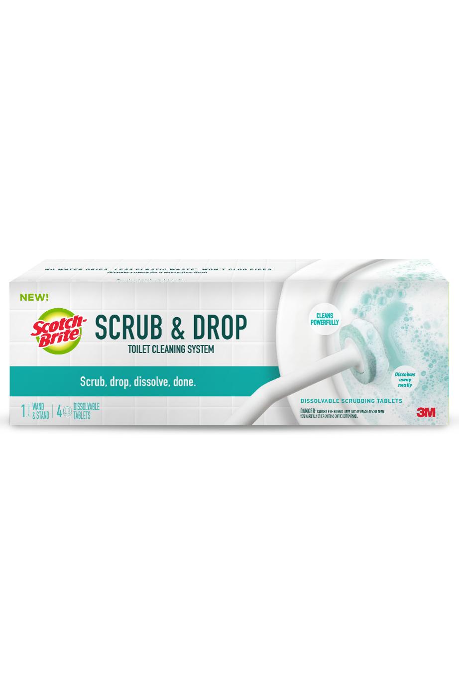 Scotch-Brite Scrub & Drop Toilet Cleaning System - Shop Brushes at H-E-B