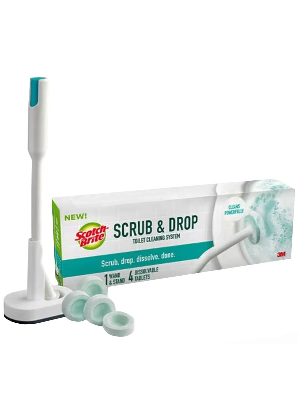 Scotch-Brite Scrub & Drop Toilet Cleaning System - Shop Brushes at H-E-B