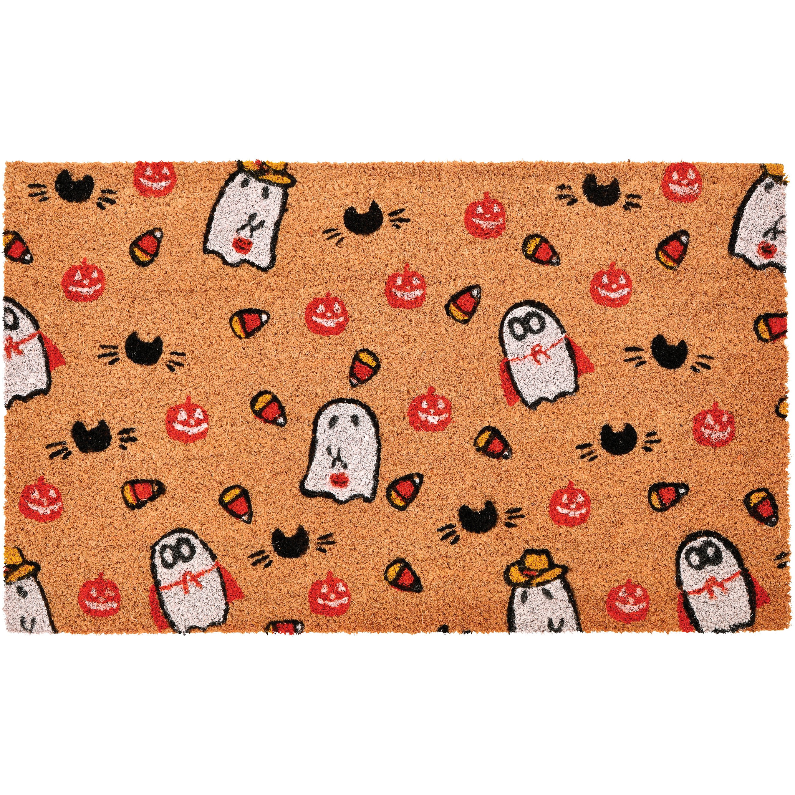 Destination Holiday Halloween Icons Coir Doormat - Shop Rugs & mats at ...