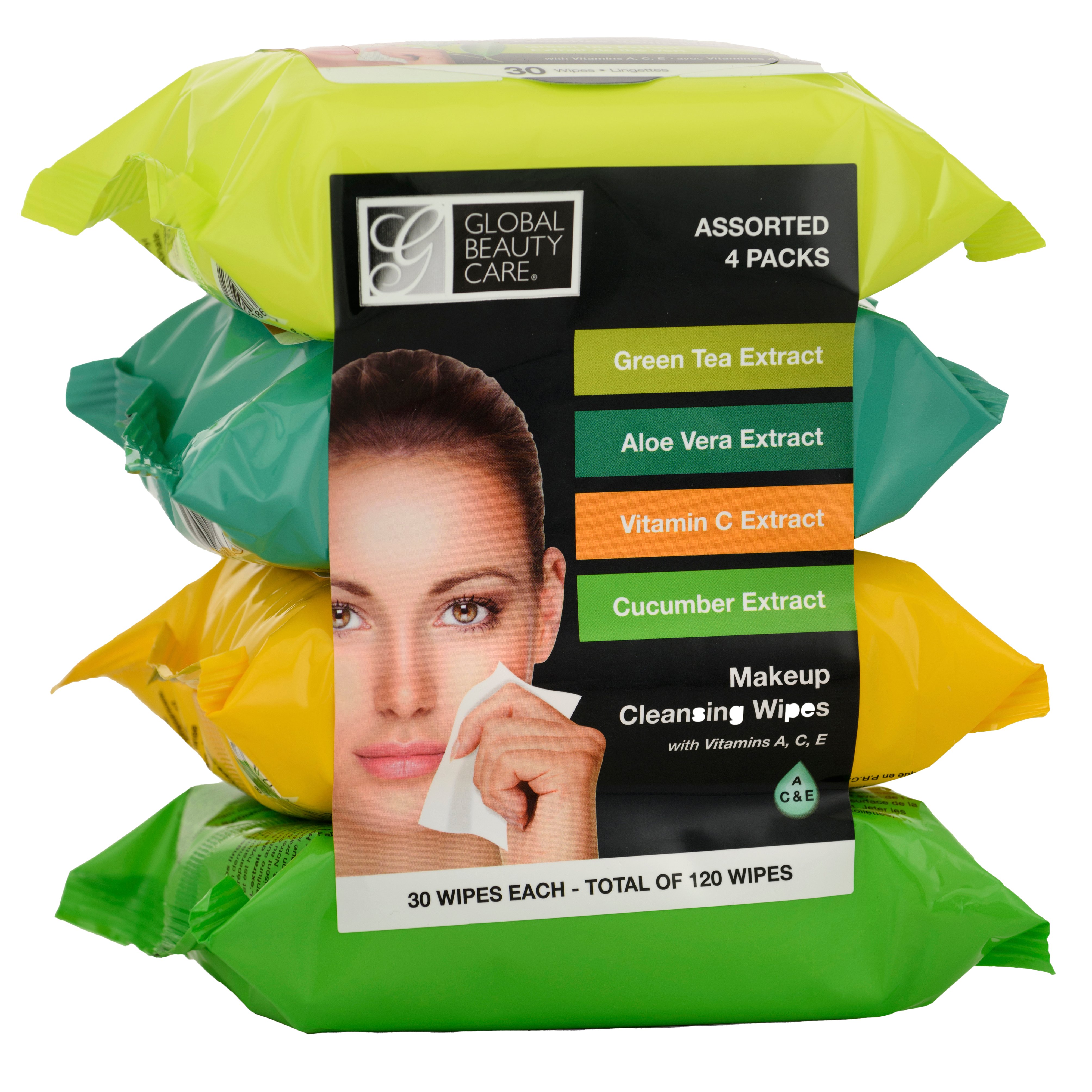 Global Beauty Care Makeup Cleansing Wipes Variety Pack - Shop Makeup ...