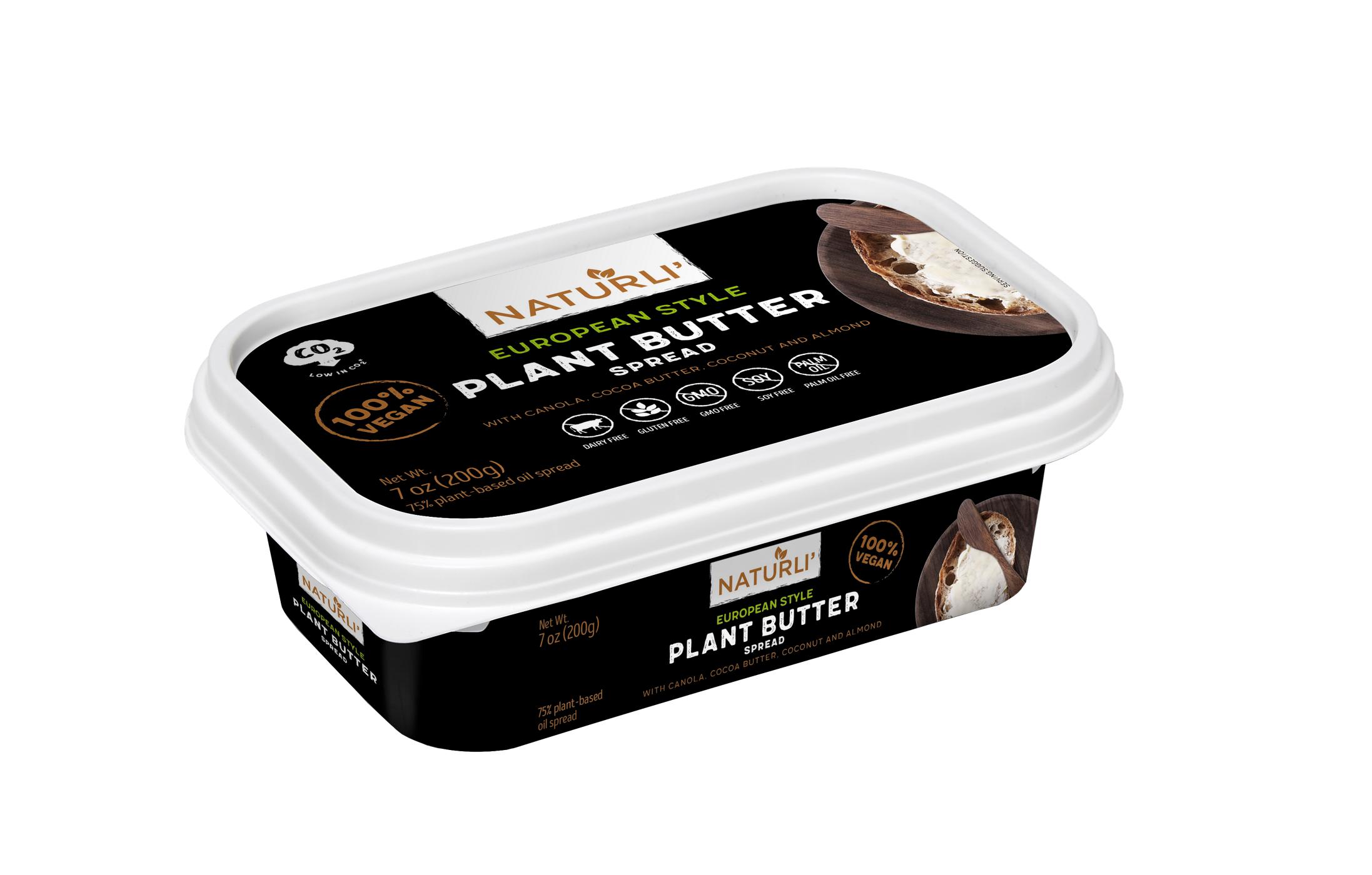 Naturli European Style Plant Butter Spread - Shop Butter & margarine at ...