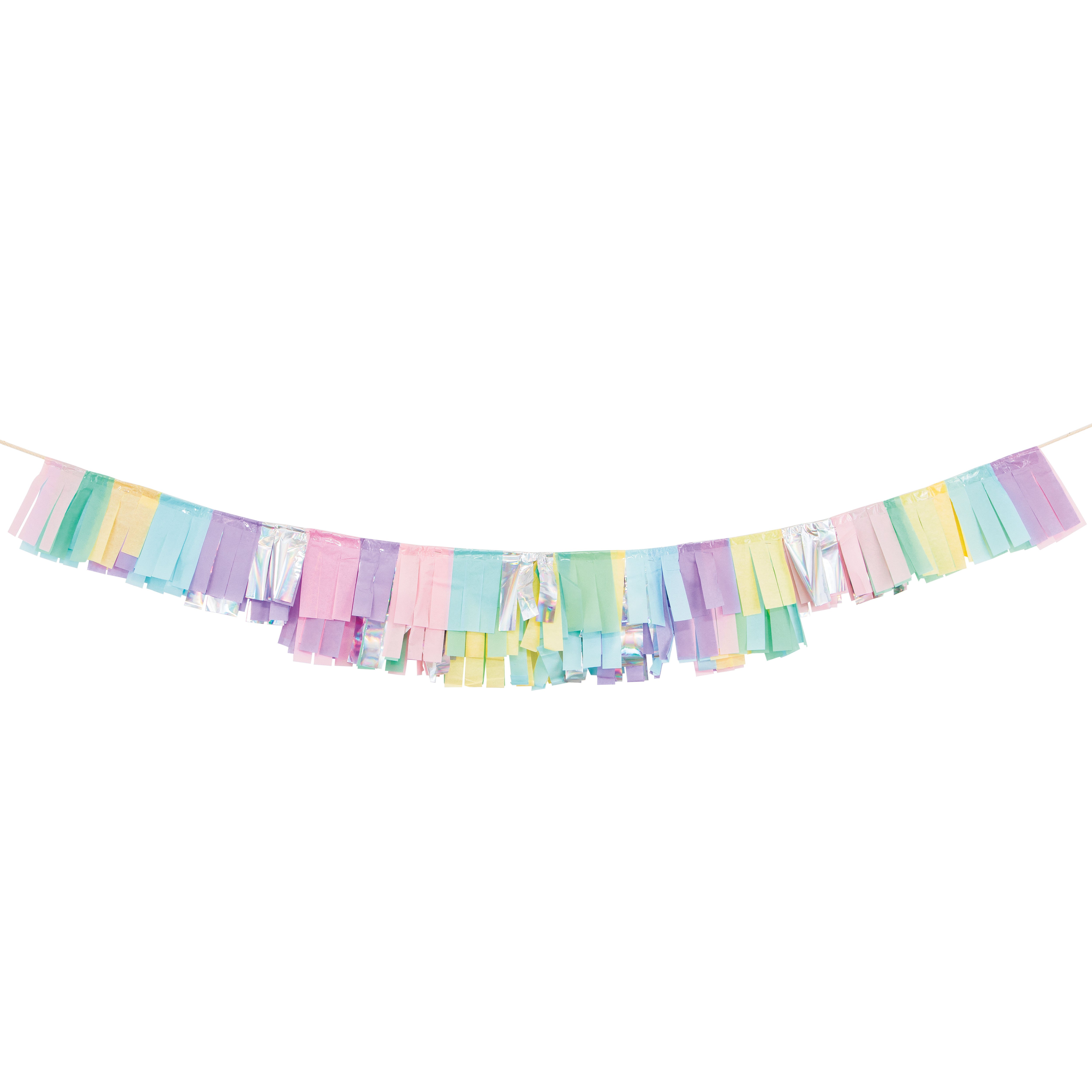 Creative Converting Pastel Fringe Party Banner - Shop Party decor at H-E-B