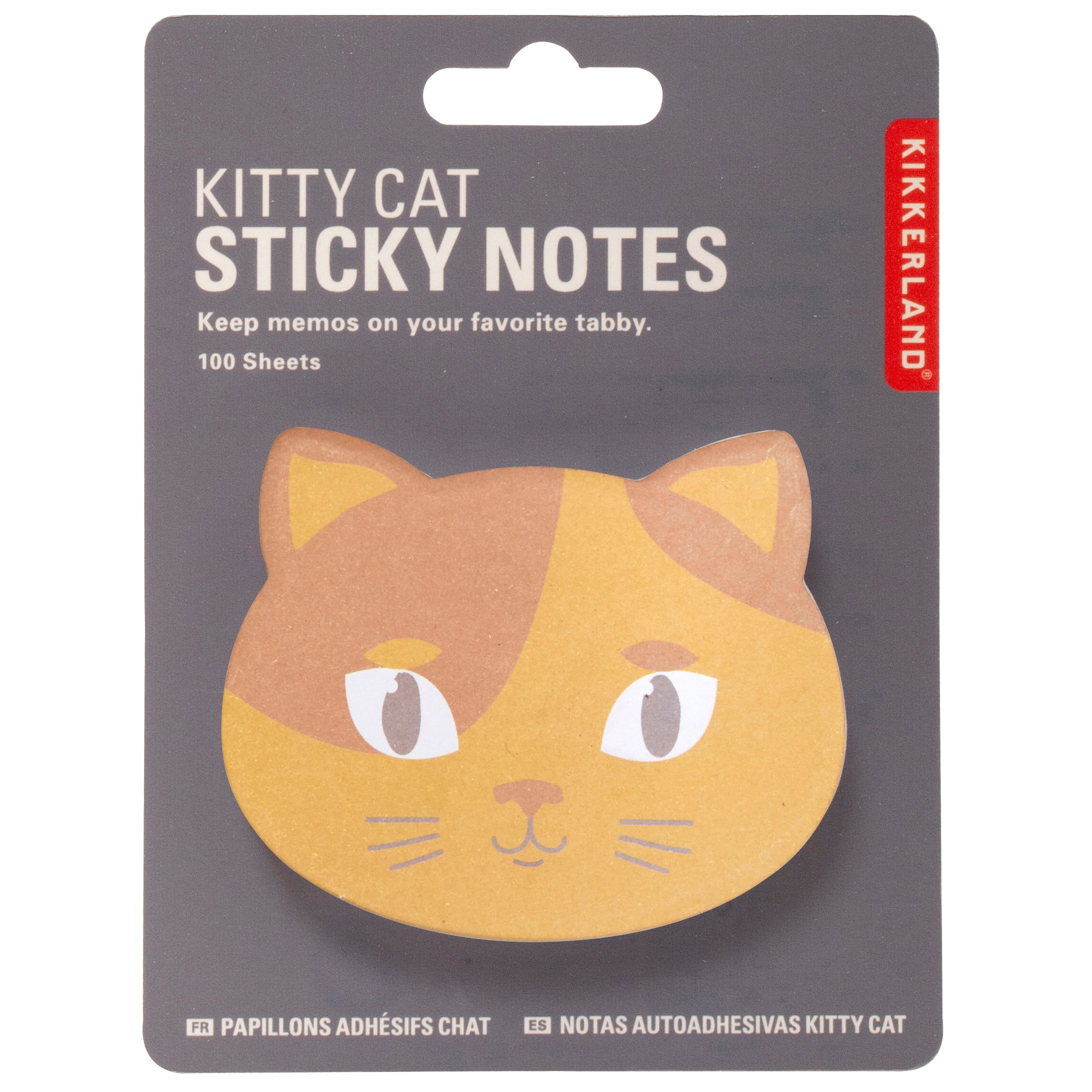 Kikkerland Kitty Cat Sticky Notes - Shop Sticky notes & index cards at ...