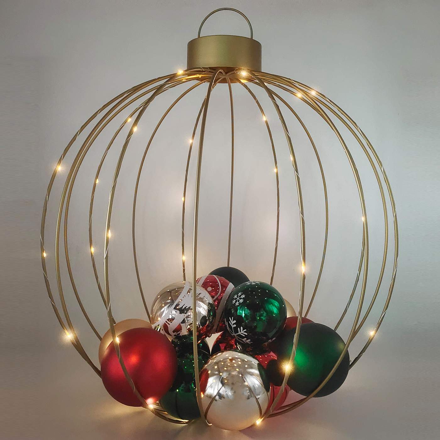 Destination Holiday Lighted Wire Holiday Ornament - Shop Outdoor decor ...