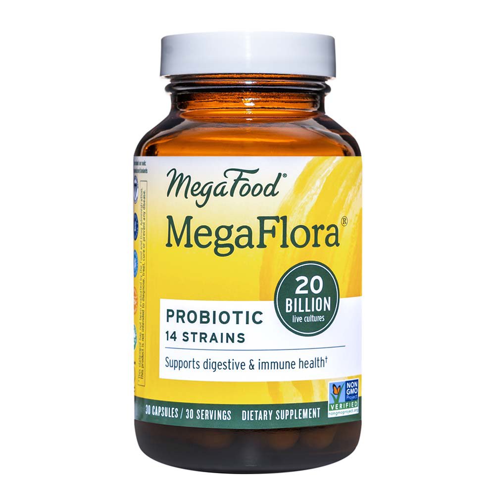 MegaFood MegaFlora Probiotic Capsules - Shop Diet & fitness at H-E-B