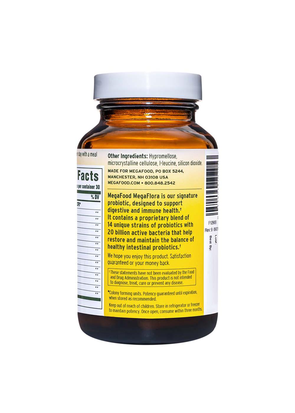 MegaFood MegaFlora Probiotic Capsules - Shop Diet & fitness at H-E-B
